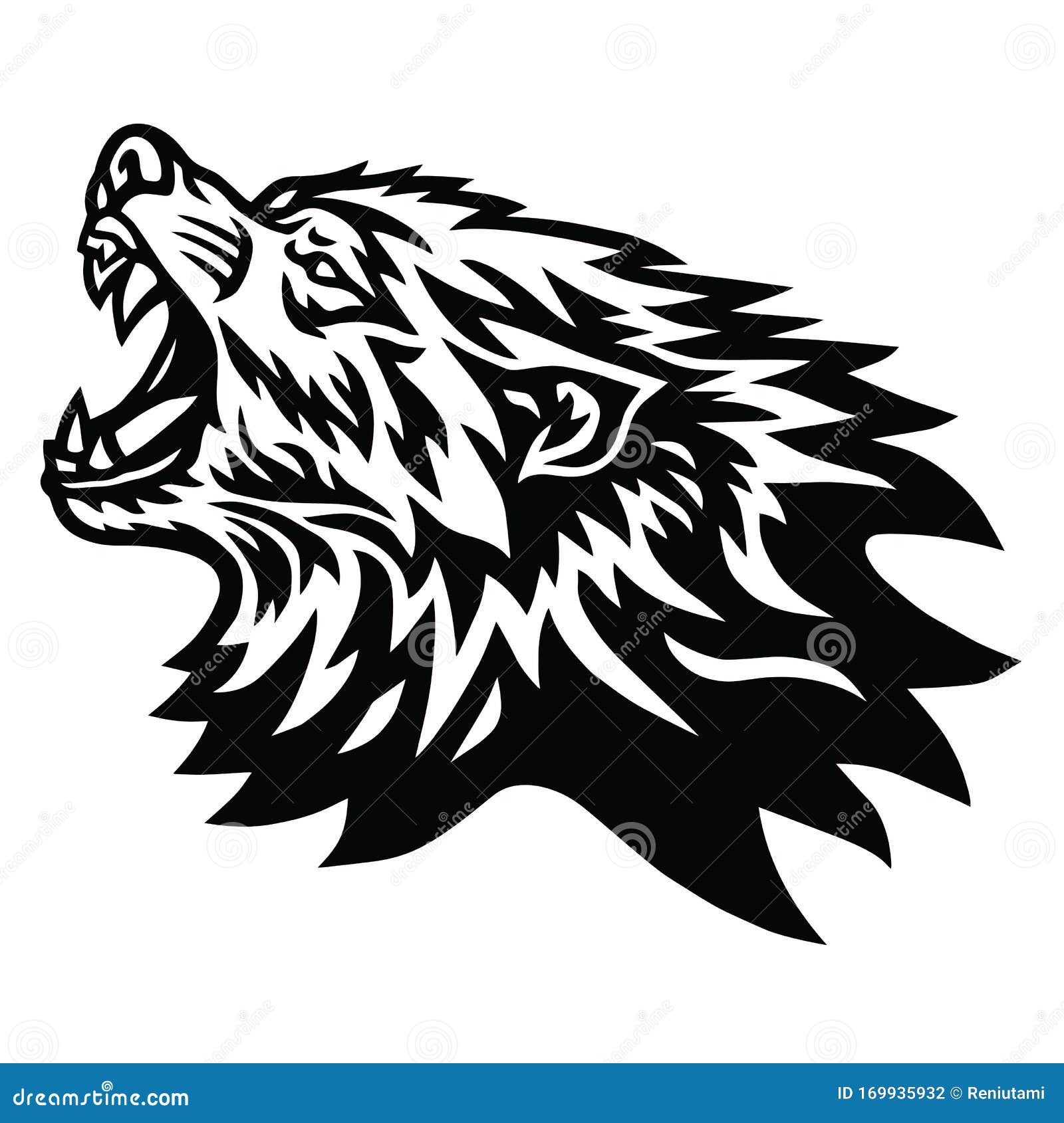 Angry Wolf Design