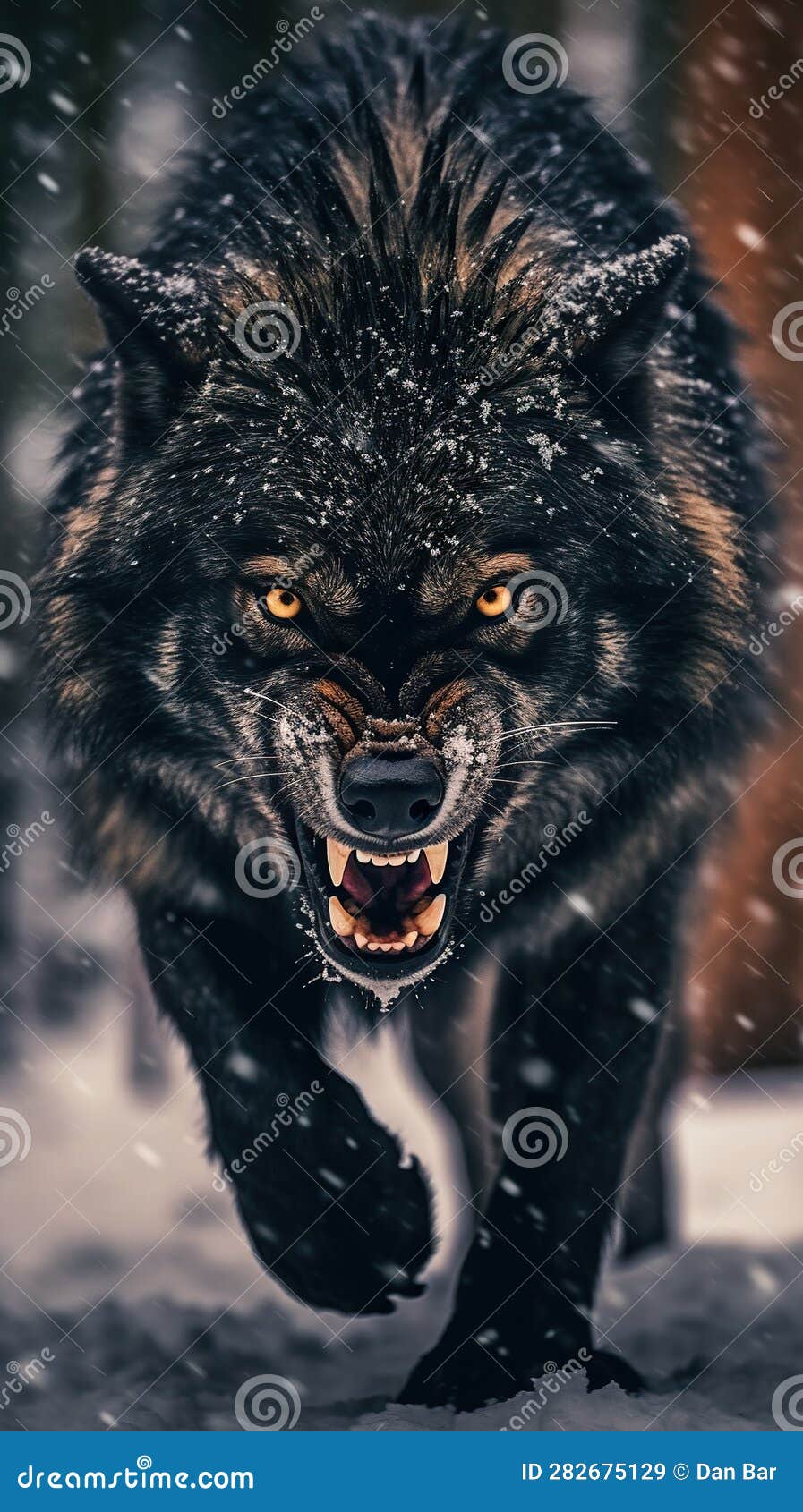 Angry Wolf Wallpaper 1920x1080