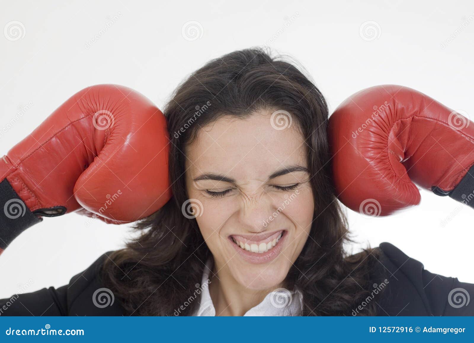 Angry woman stock photo. Image of portrait, adult, health - 12572916