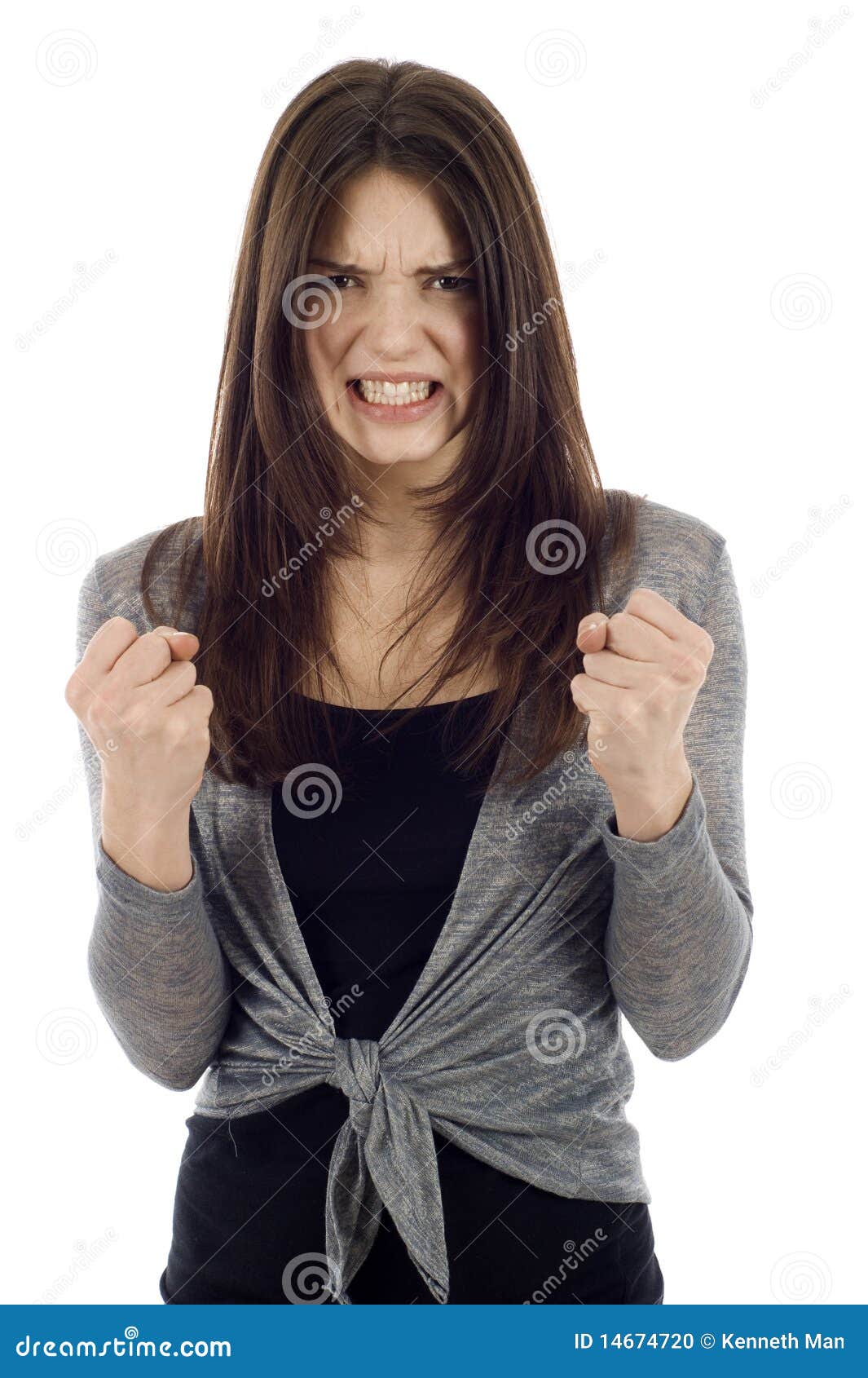 Angry Woman stock photo. Image of evil, disturbance, naturedness - 14674720