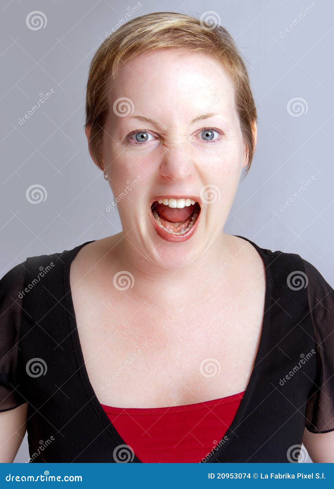 Angry woman stock photo. Image of angry, anger, adult - 20953074
