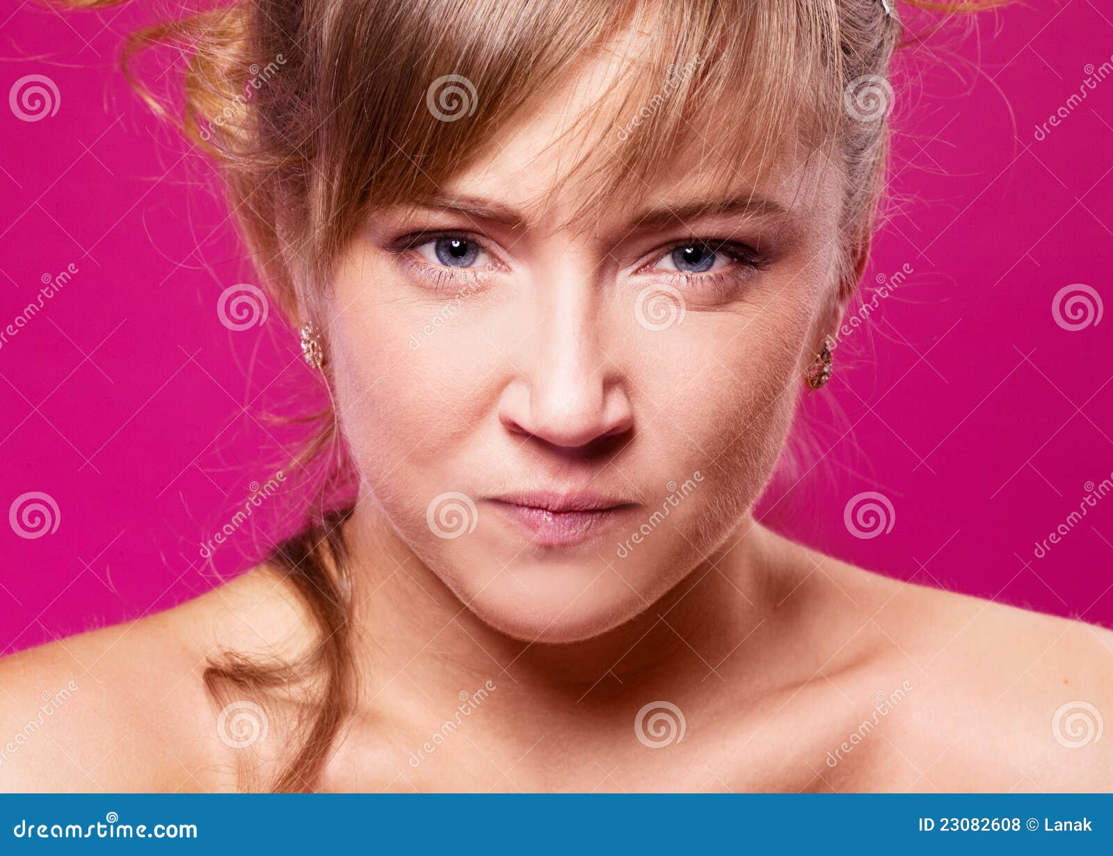 Angry woman stock photo. Image of people, horizontal - 23082608