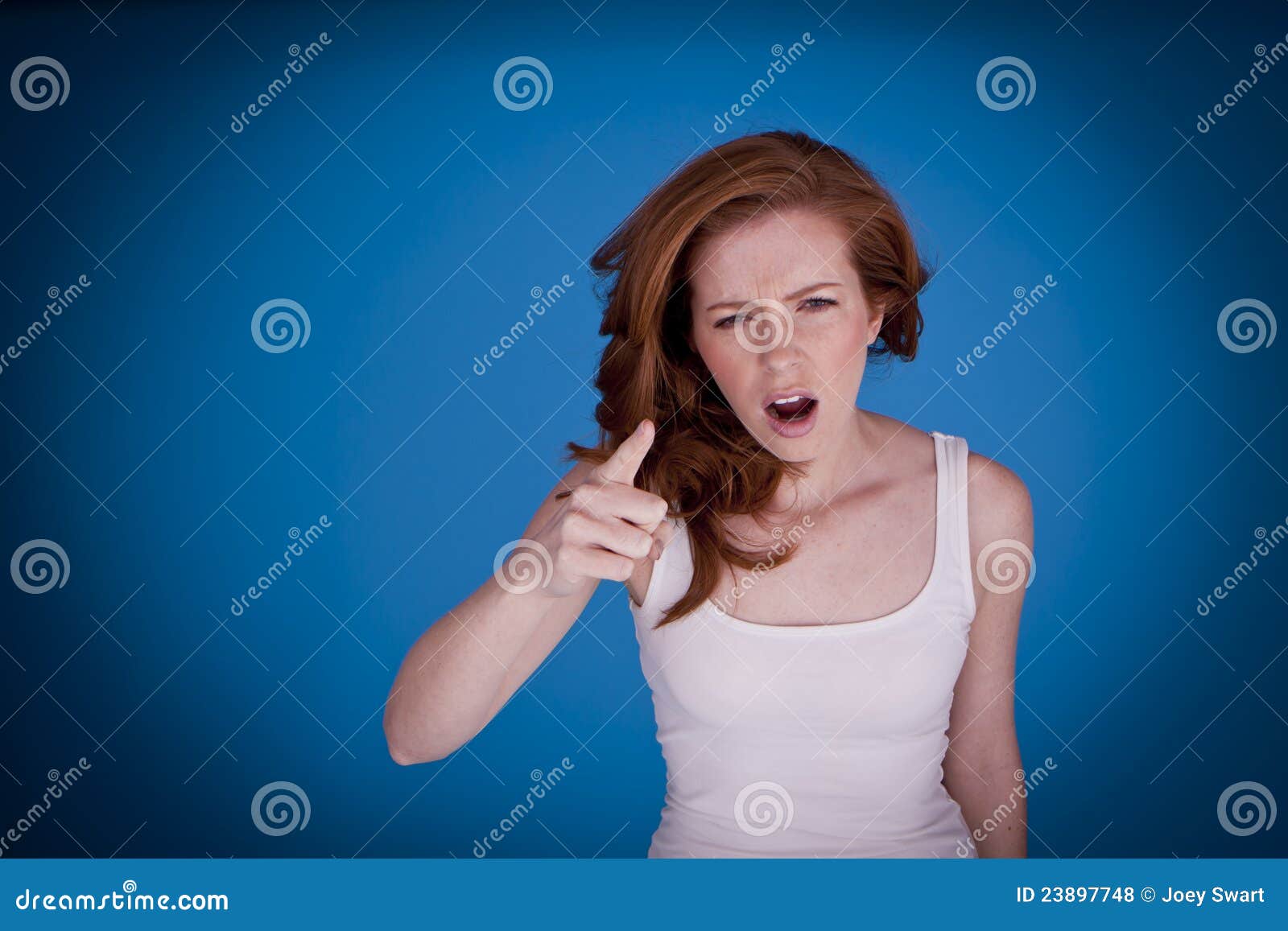 Angry woman. stock photo. Image of frustration, lifestyle - 23897748