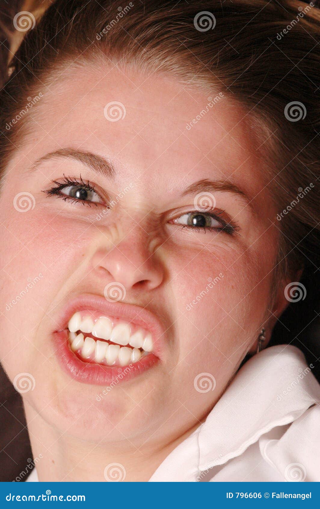 Angry woman stock photo. Image of woman, smile, angry, sunny - 796606