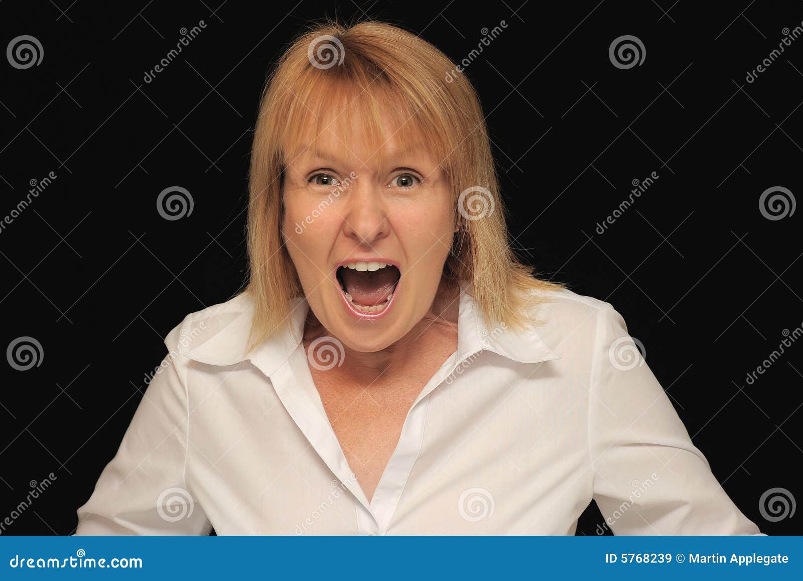 Angry woman shouting stock image. Image of shouts, pose - 5768239