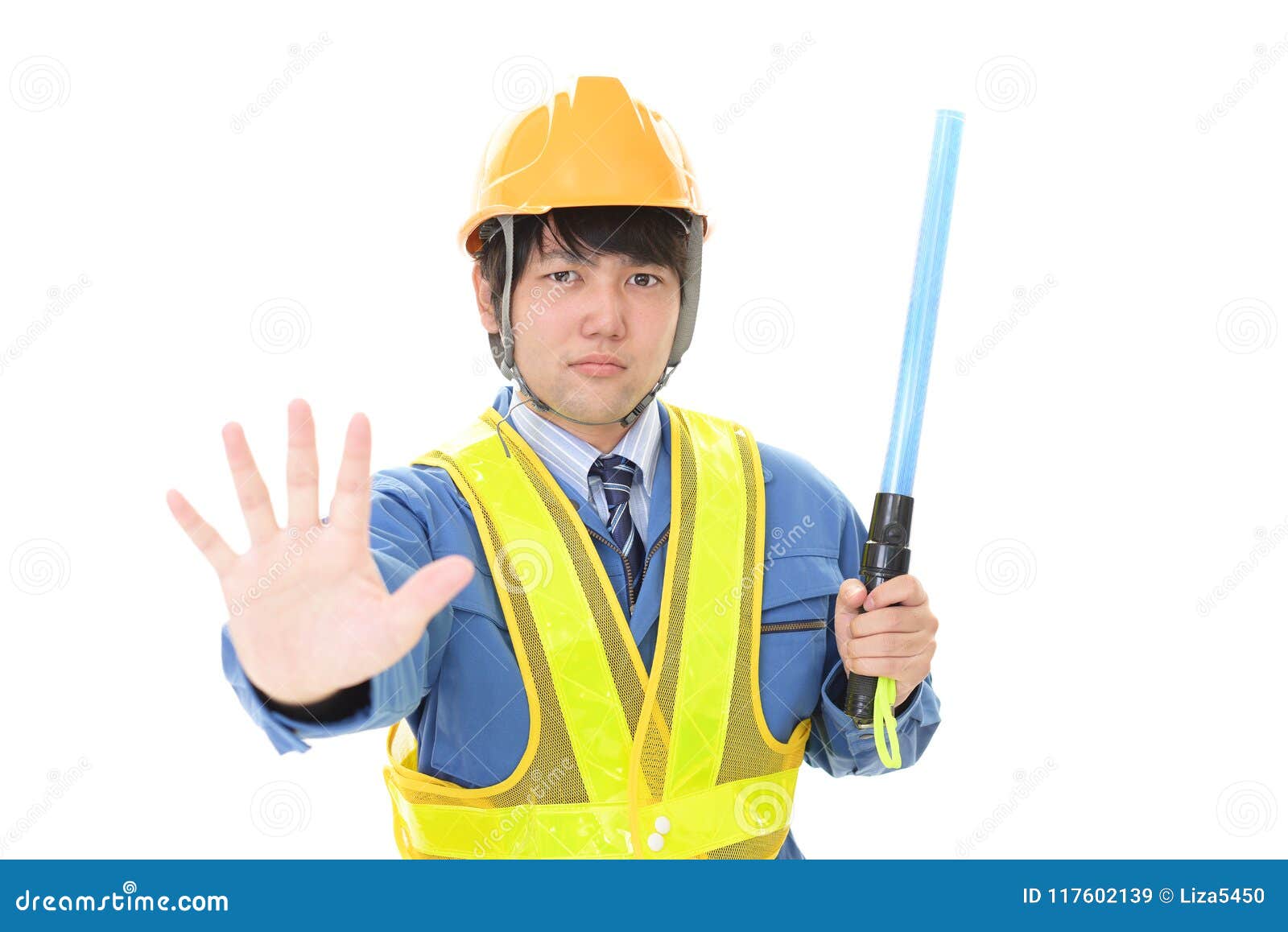 An Angry Worker on White Back Ground Stock Image - Image of problem ...