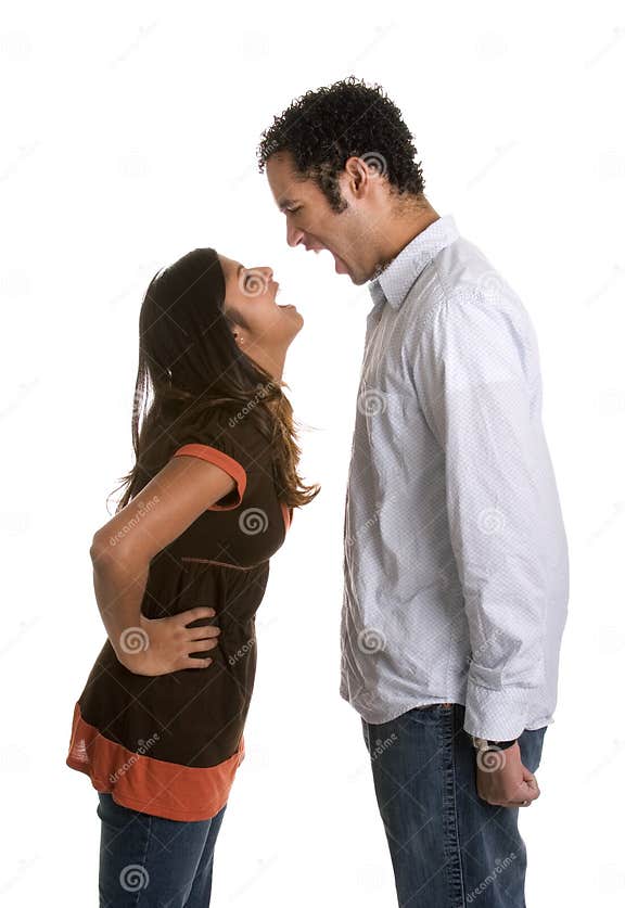 Angry Yelling Couple stock image. Image of dispute, yelling - 1740923