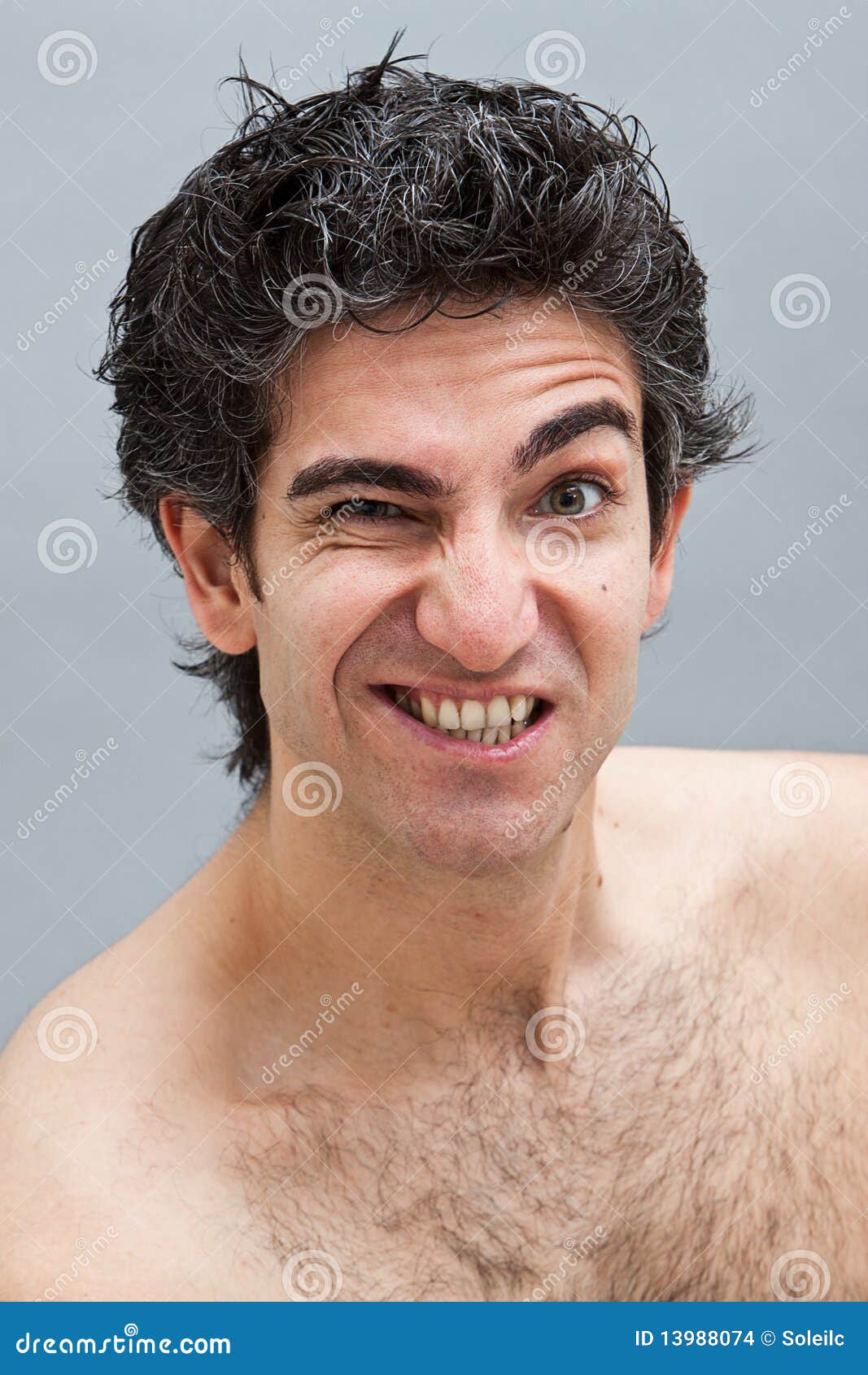 Angry young male portrait stock photo. Image of shouting - 13988074
