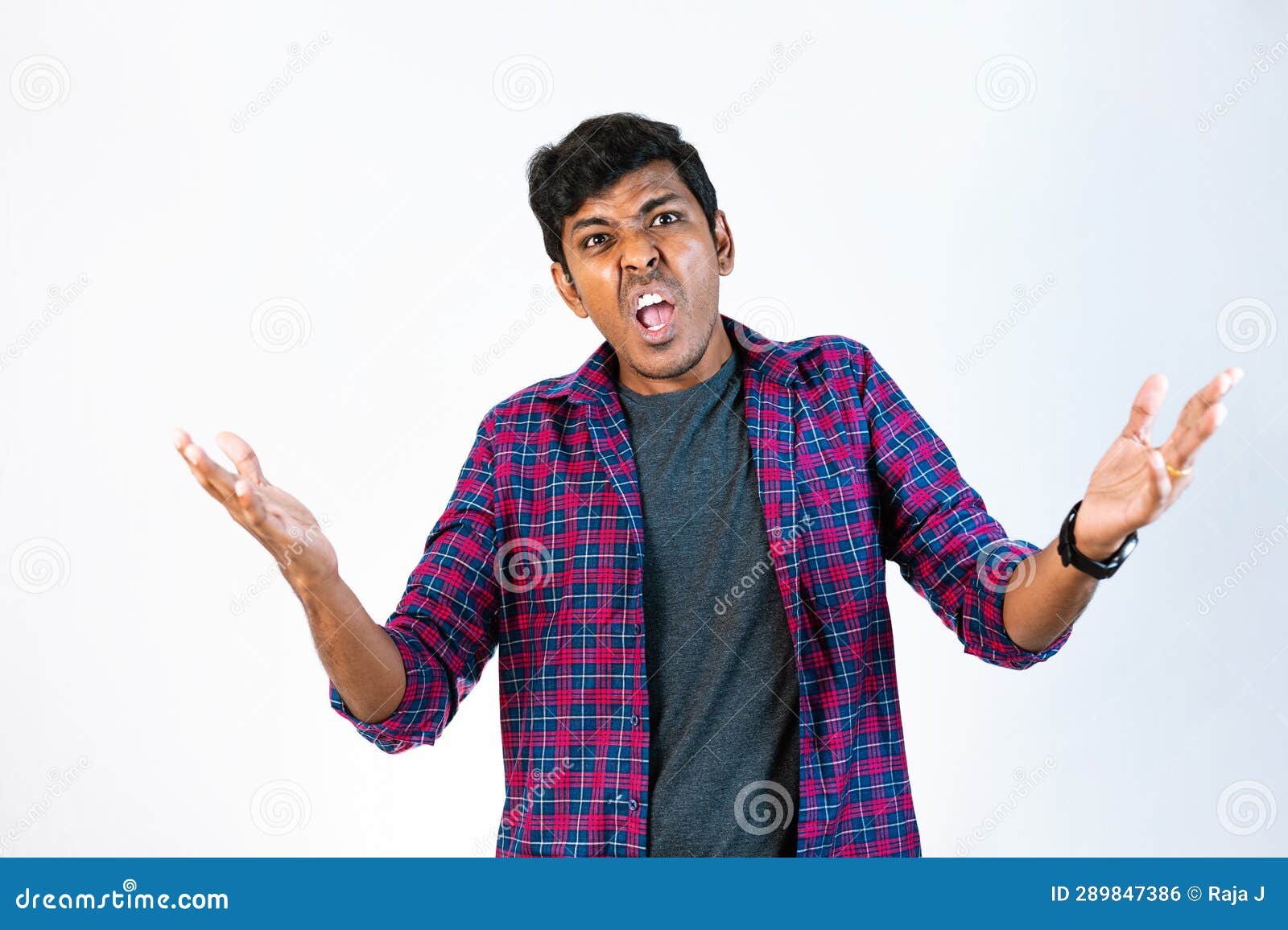Angry Young Man Asking Question Stock Photo - Image of disbelieving ...