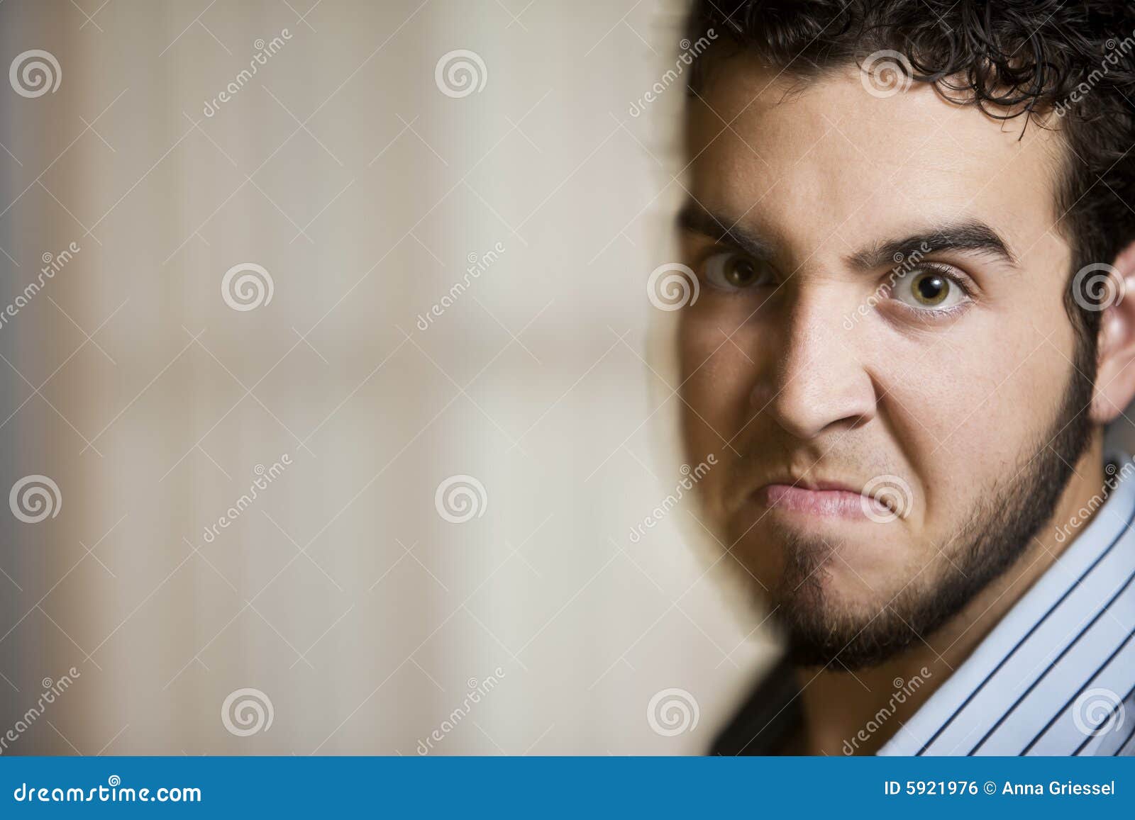 Angry Young Man with Motion Effect Stock Photo - Image of furious, male ...