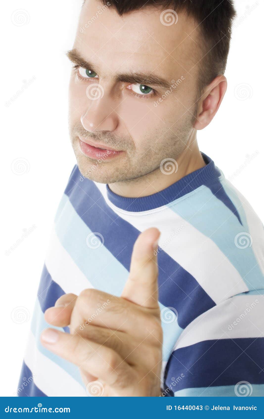 Angry Young Man Pointing His Finger Stock Image - Image of close, head ... Angry Young Man Pointing His Finger Stock Image - Image of close, head ...