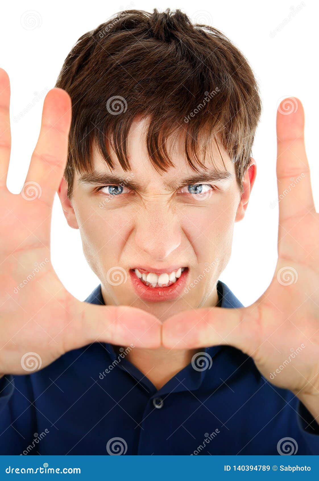 Angry Young Man stock image. Image of grin, background - 140394789