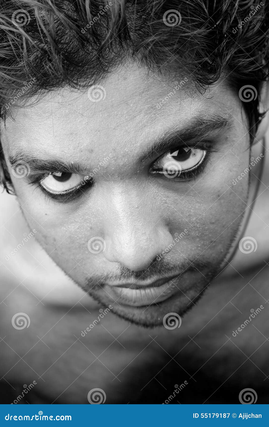 Angry young man stock image. Image of indian, masculine - 55179187