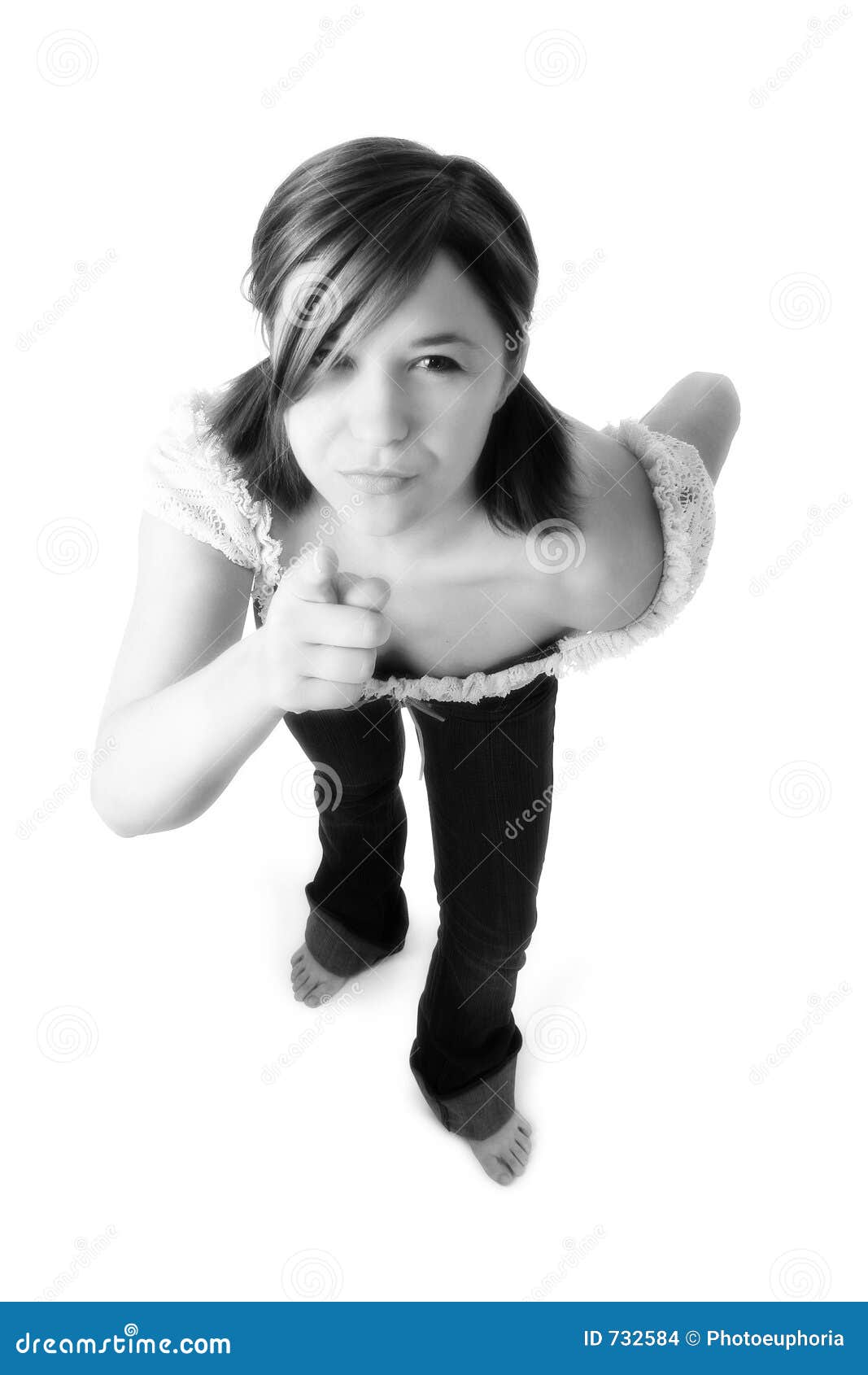 Angry Young Woman Pointing Towards Camera Picture. Image: 732584 Angry Young Woman Pointing Towards Camera Picture. Image: 732584