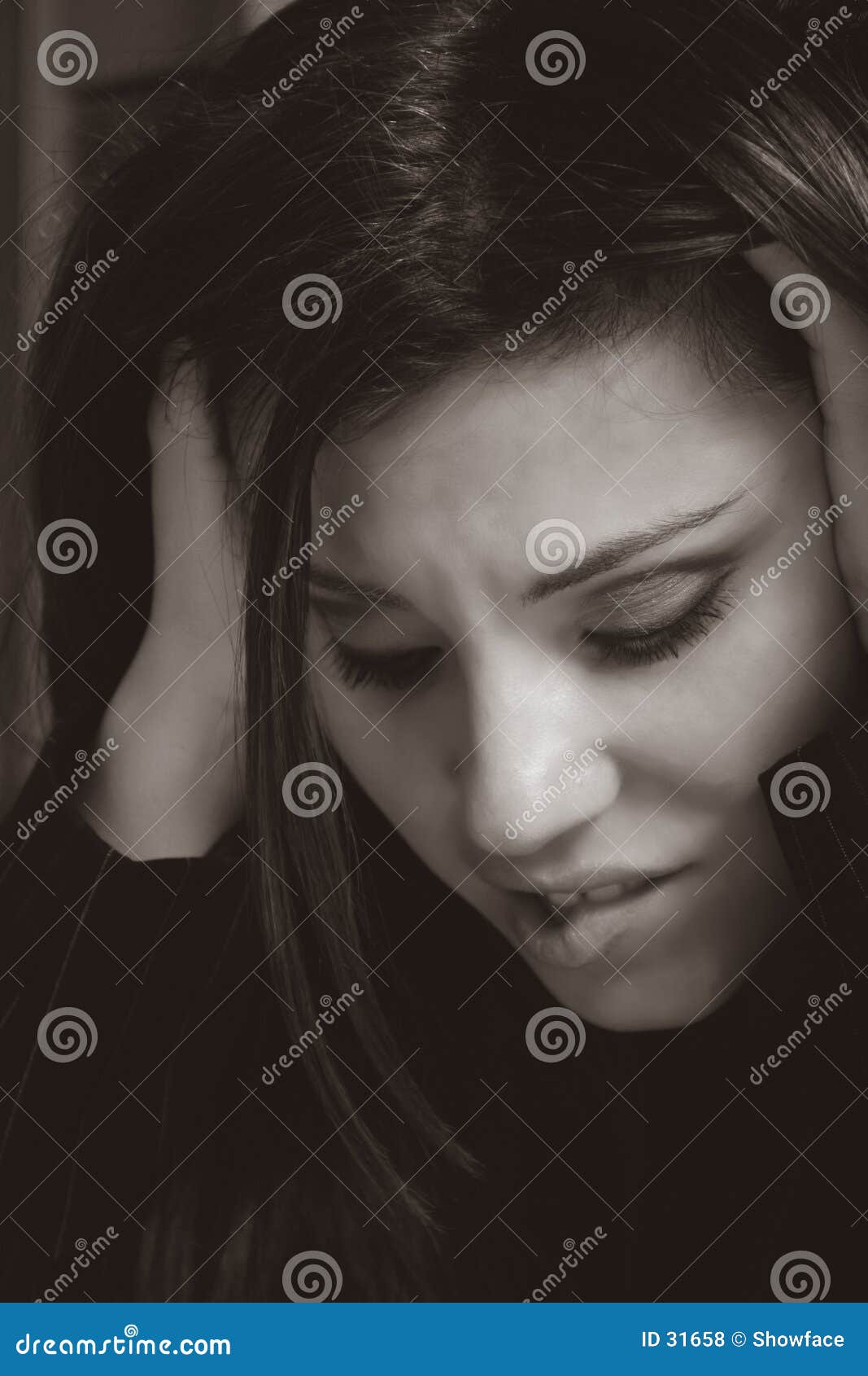Angst stock photo. Image of help, headache, anguish, girls - 31658