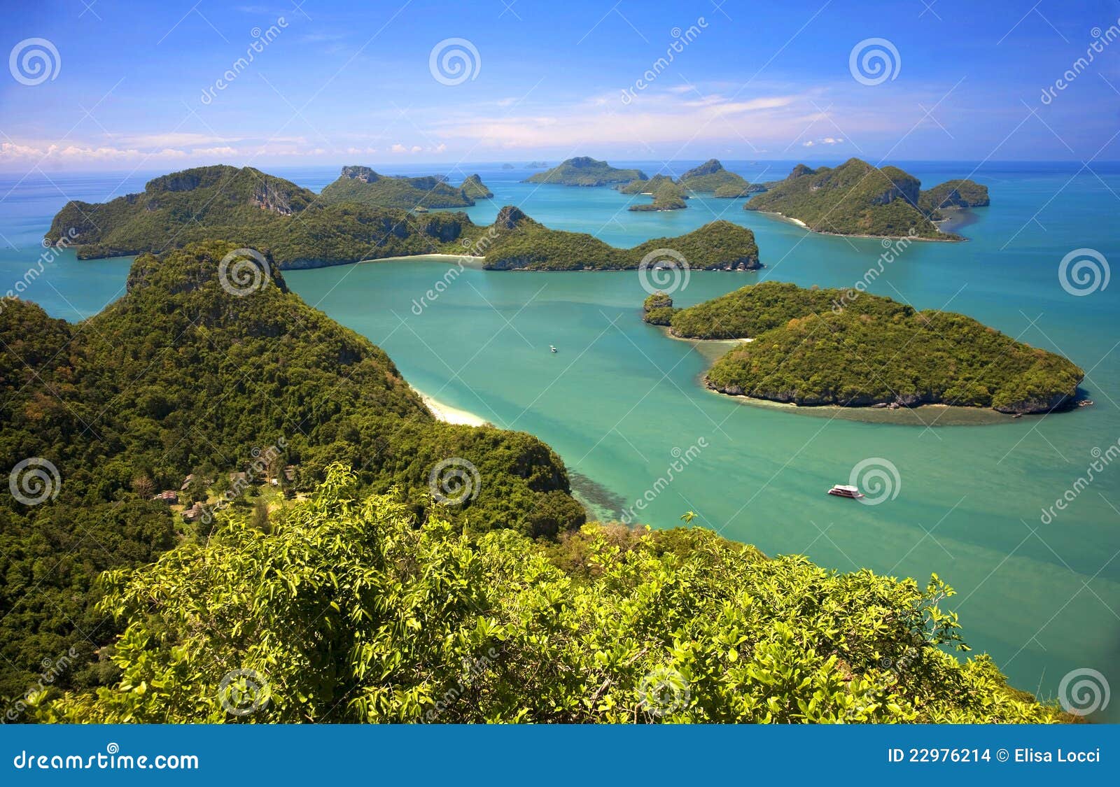 Angthong Marine Park in Thailand Stock Photo - Image of wild ...