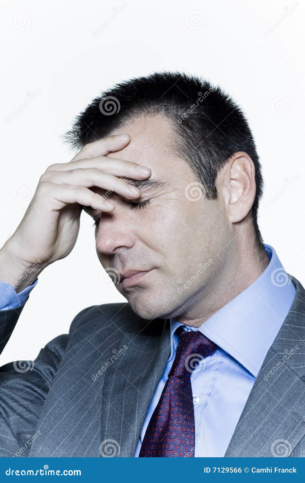 Anguish expressive man stock photo. Image of gesturing - 7129566