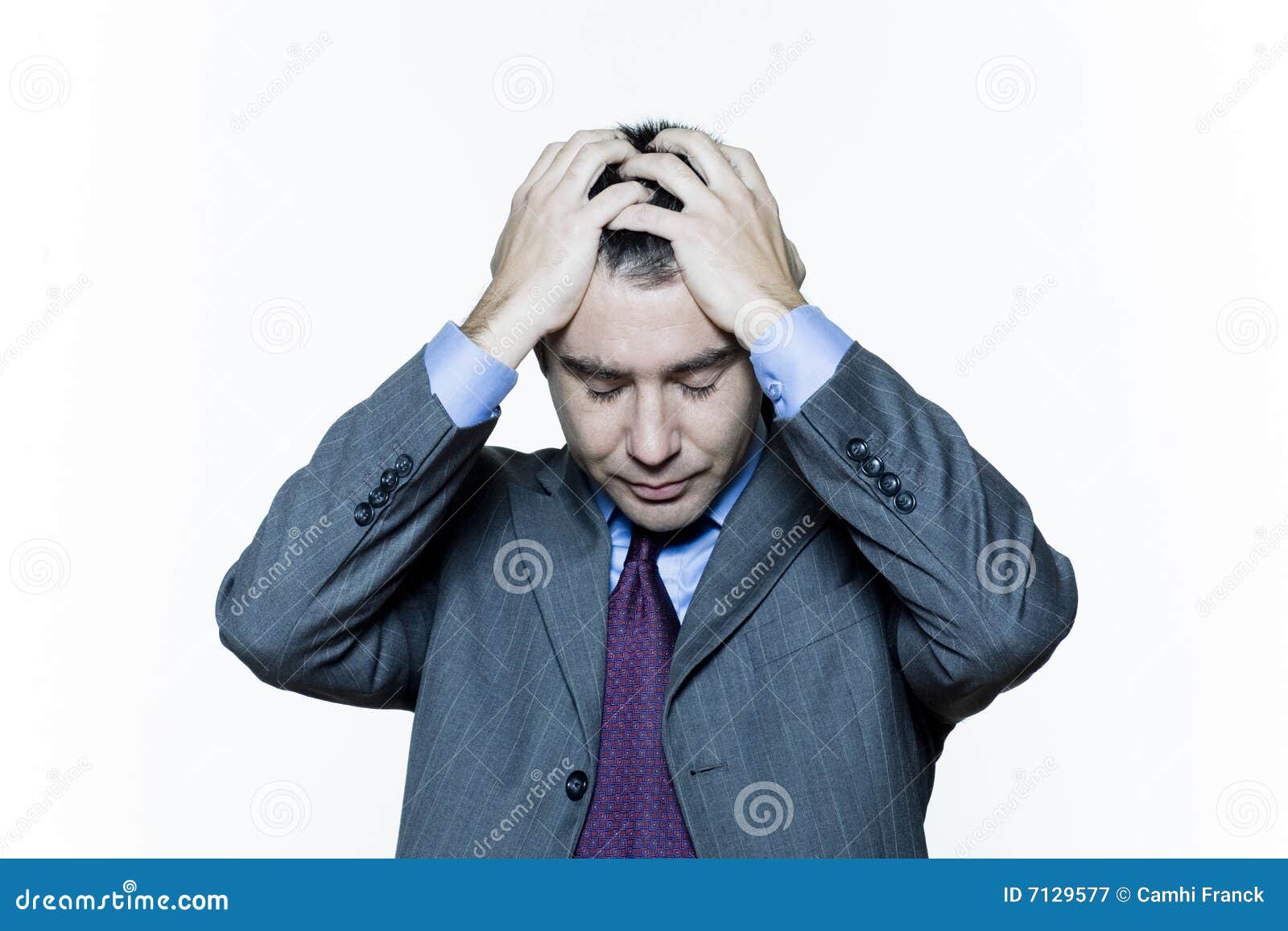 Anguish expressive man stock image. Image of feelings - 7129577