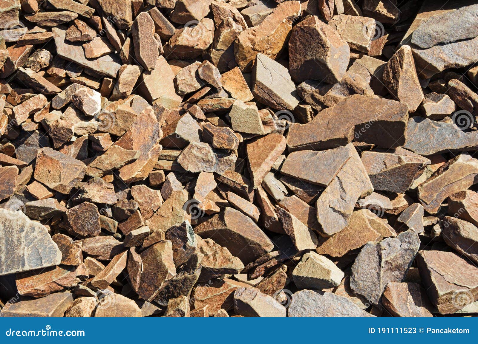 Angular Cobble Background stock image. Image of talus - 191111523