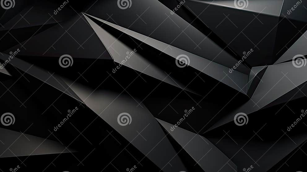 Angular Dark Modern Abstract Backgrounds Stock Illustration ...