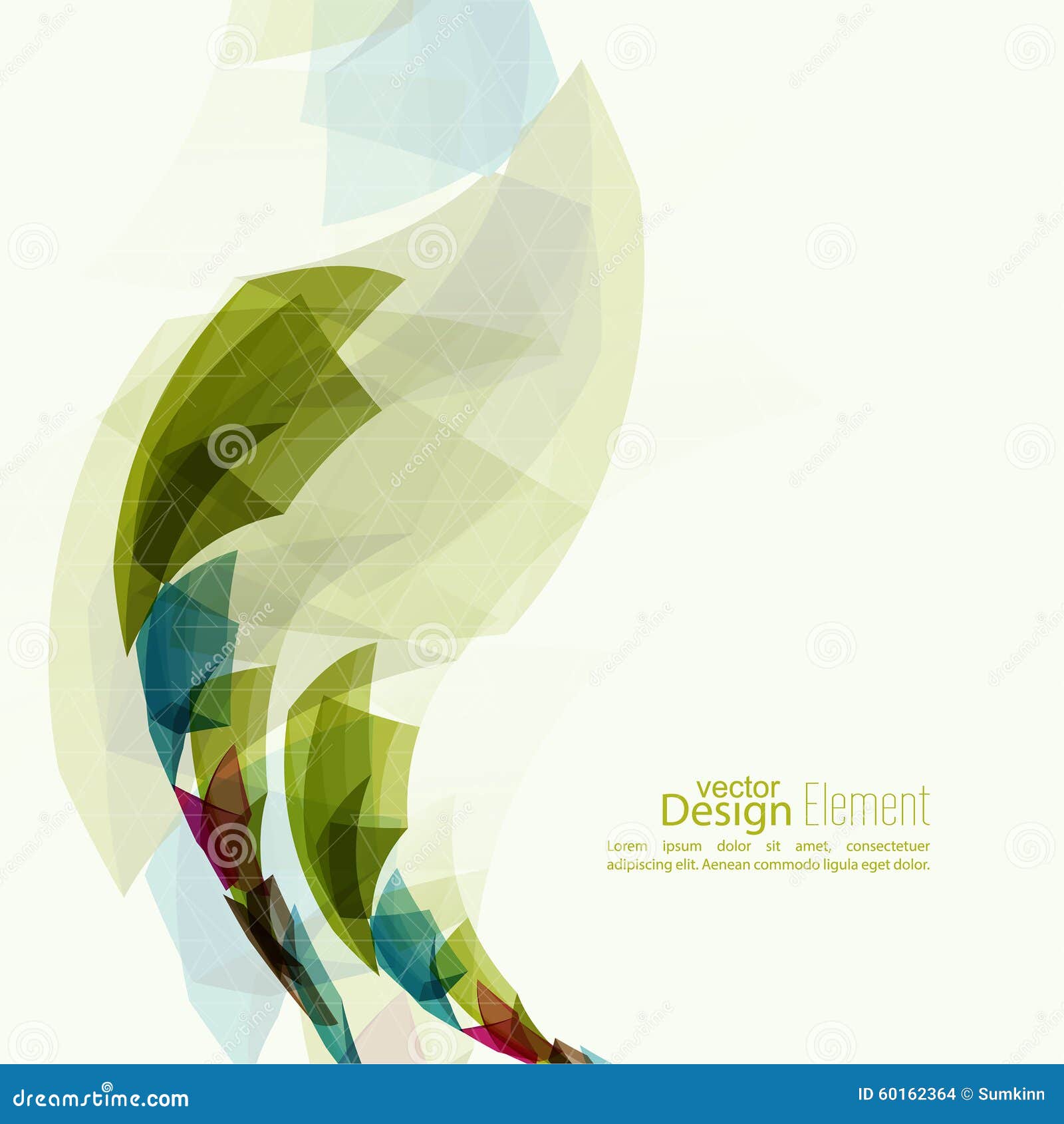 Angular Geometric Color Shape Stock Vector - Illustration of holi ...