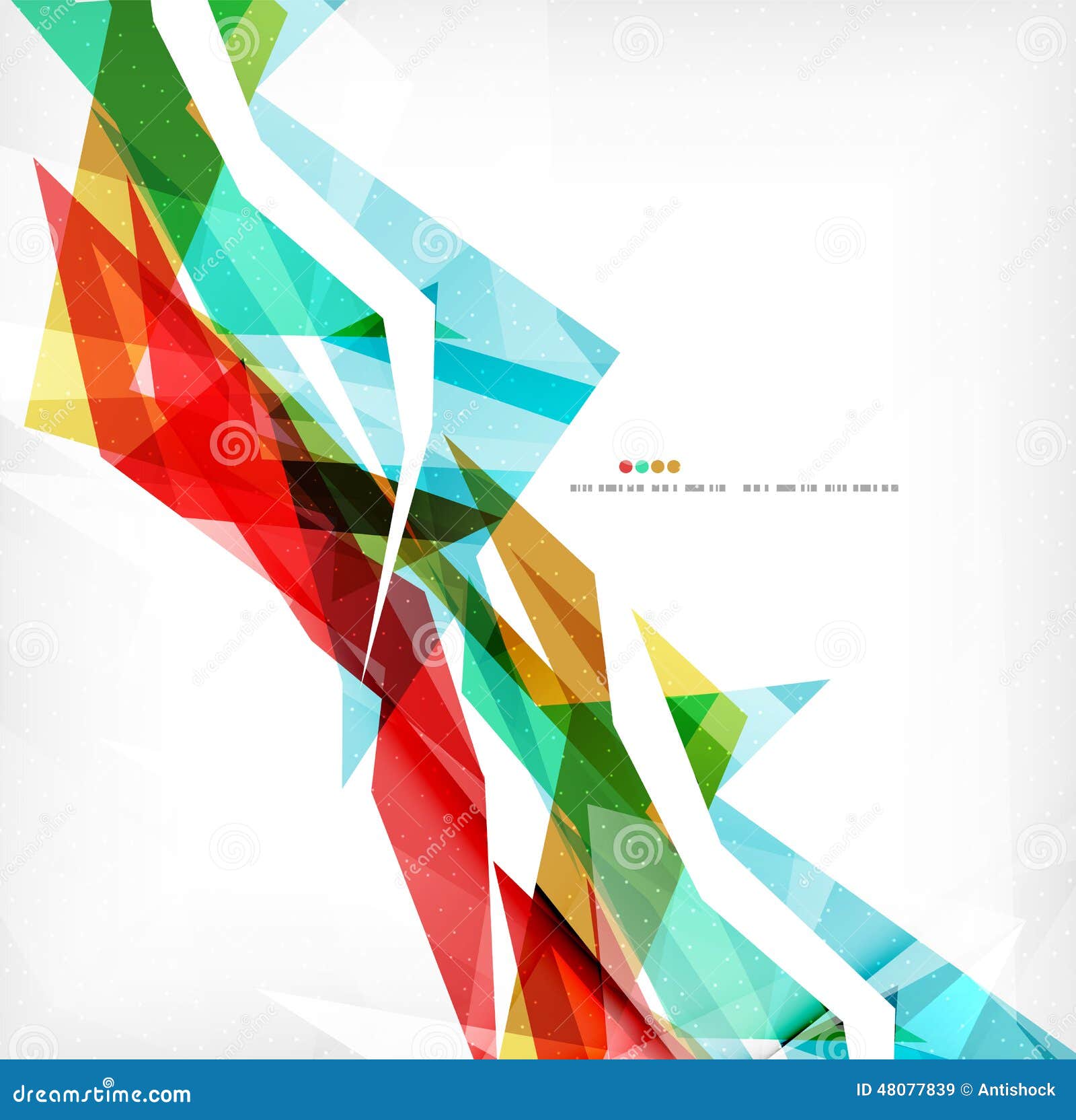 Angular Geometric Color Shapes Stock Vector - Illustration of backdrop ...