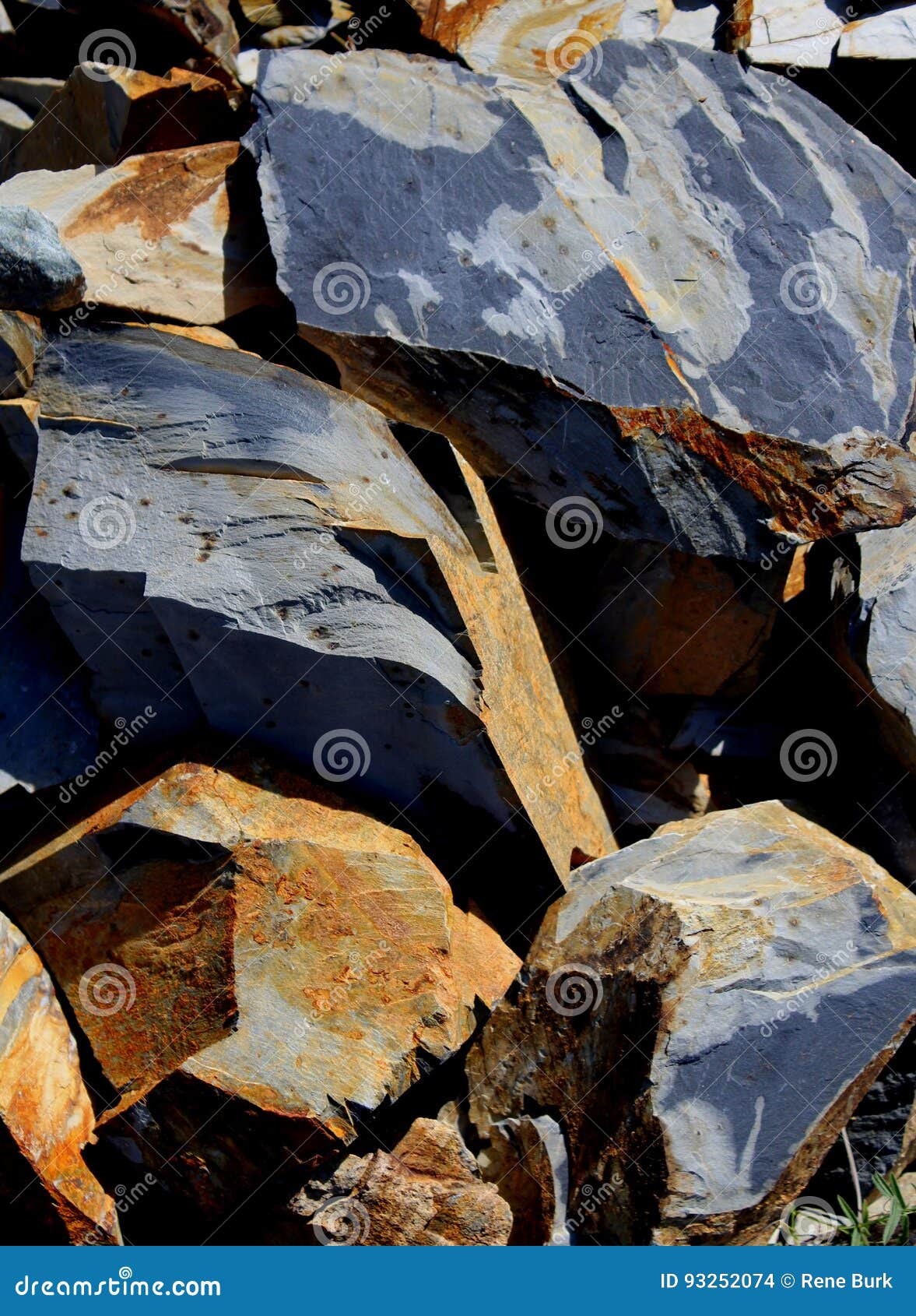 Angular Rocks stock photo. Image of rocks, oregon, fall - 93252074