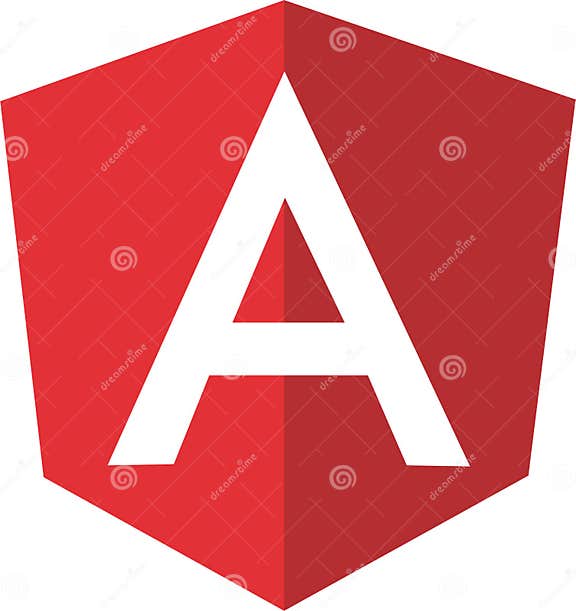 Angular logo editorial stock image. Illustration of individuals - 204759404