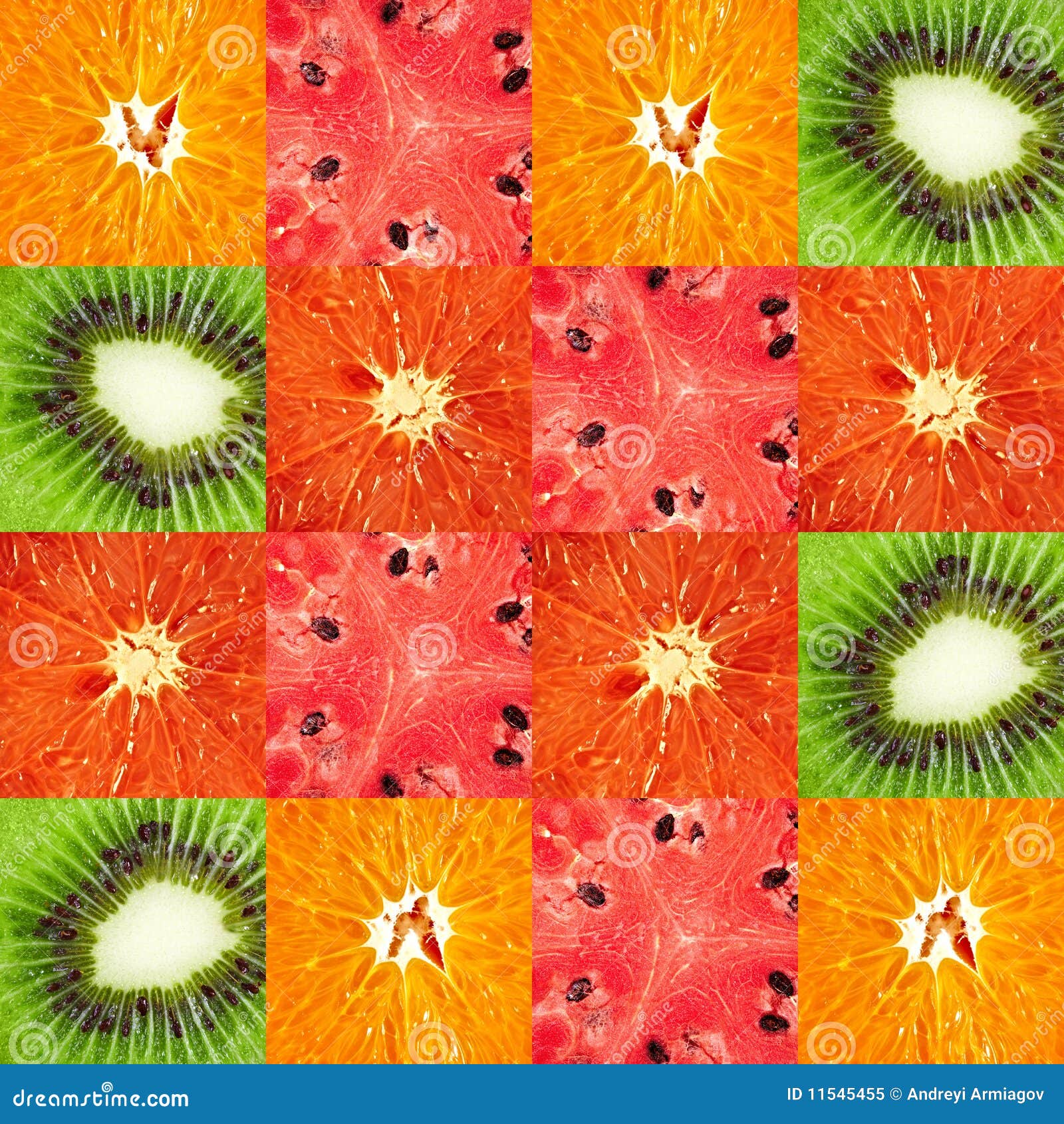 Anguria Arancione Del Kiwi Del Pompelmo Immagine Stock - Immagine di ...