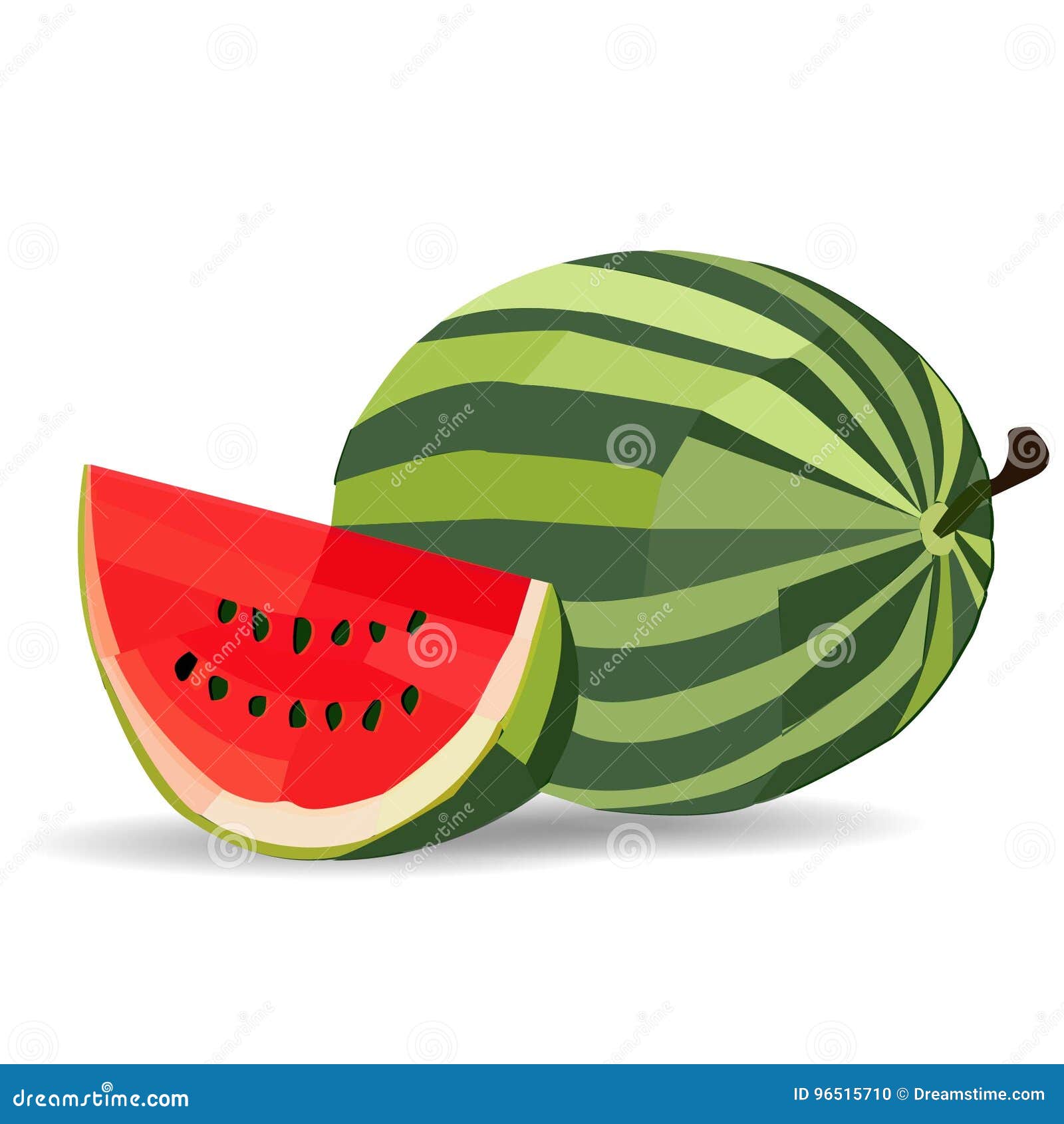 Anguria, Immagine Di Astrazione Illustrazione Vettoriale ...