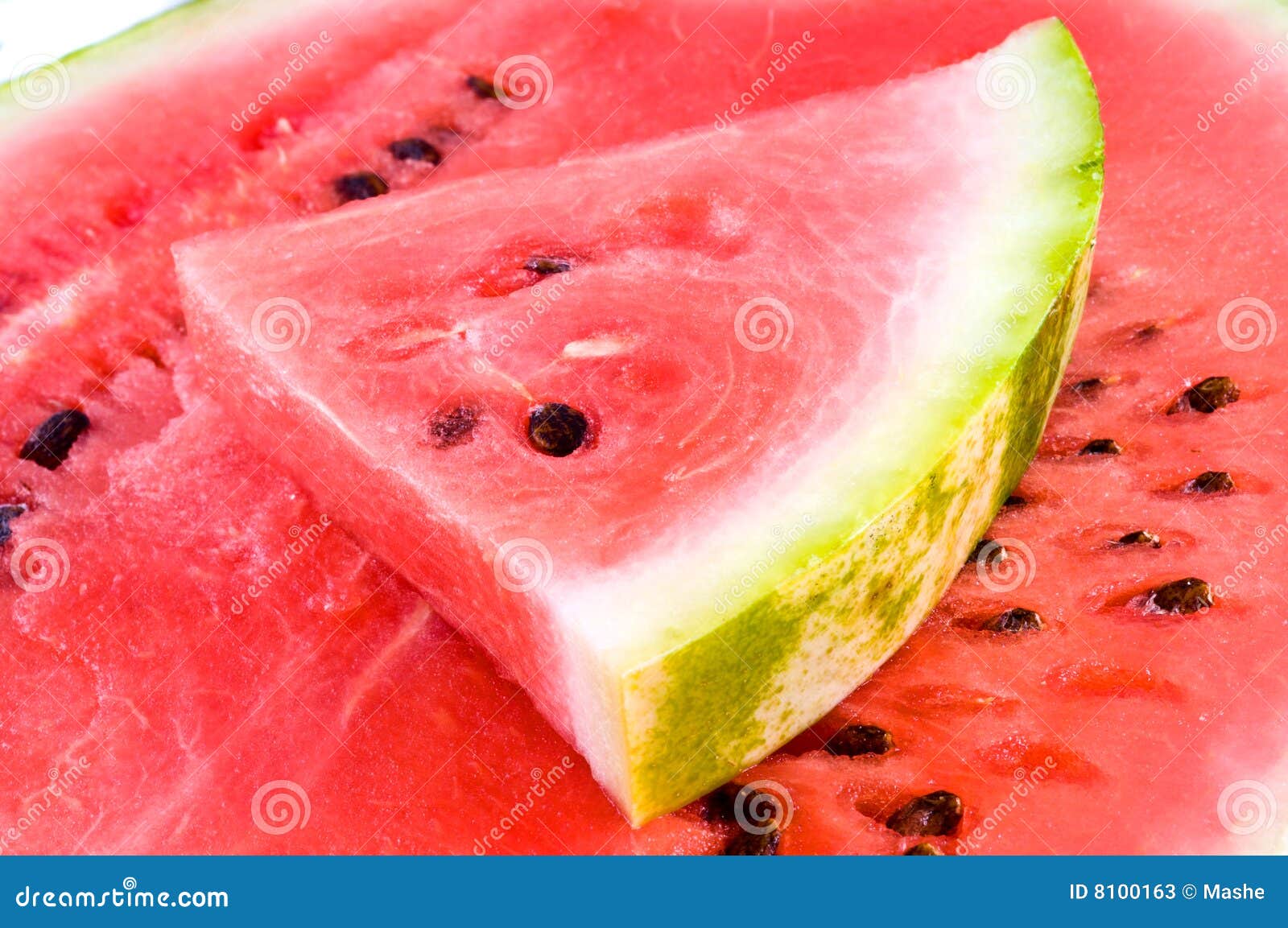 Anguria rossa fresca immagine stock. Immagine di colore - 8100163