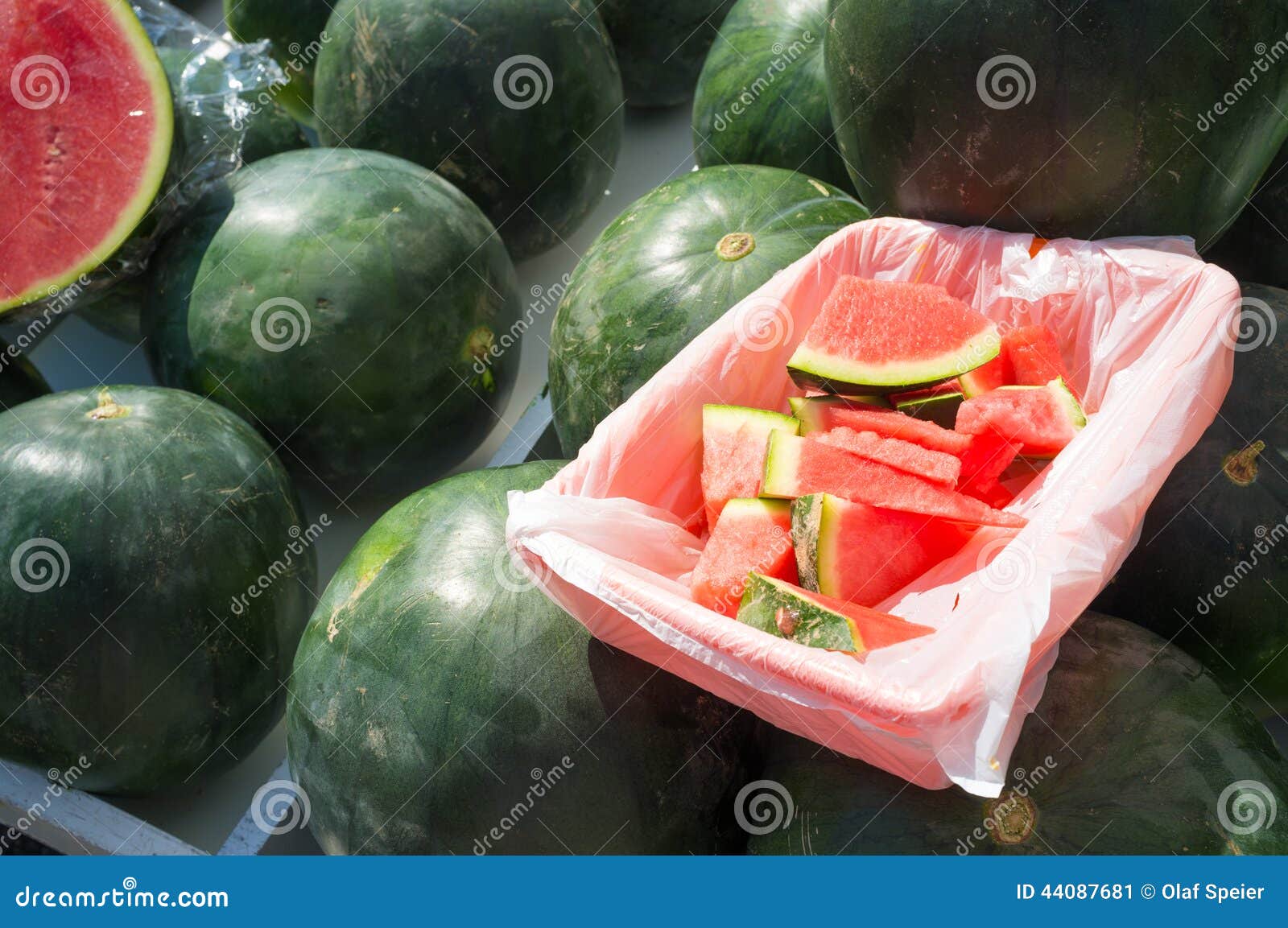 Angurie immagine stock. Immagine di telaio, fresco, prodotti - 44087681