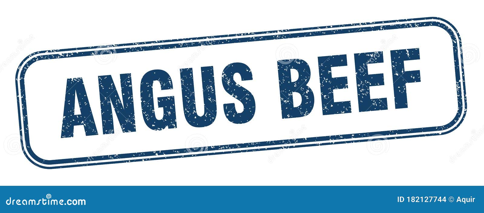 Angus Beef Stamp. Angus Beef Square Grunge Sign Stock Vector ...