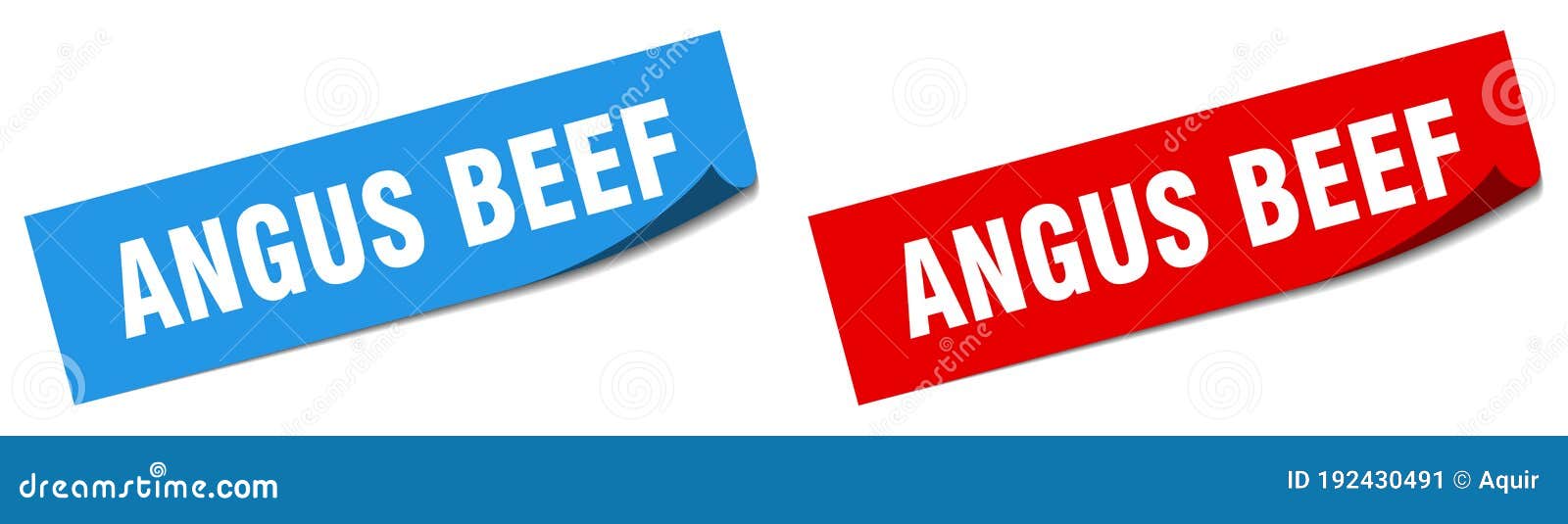 Angus Beef Sticker. Angus Beef Sign Set Stock Vector - Illustration of ...
