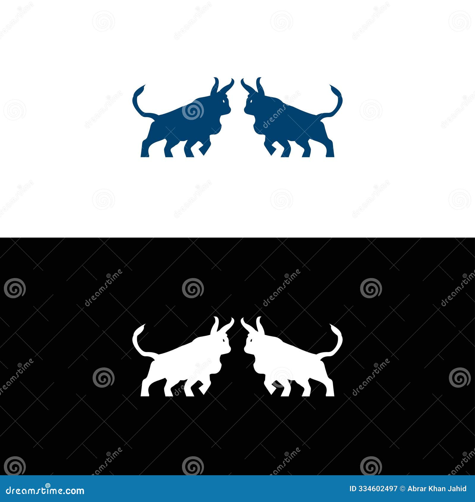 ANGUS BULL RUNNING LOGO, Silhouette of Great Cattle Standing Vector ...