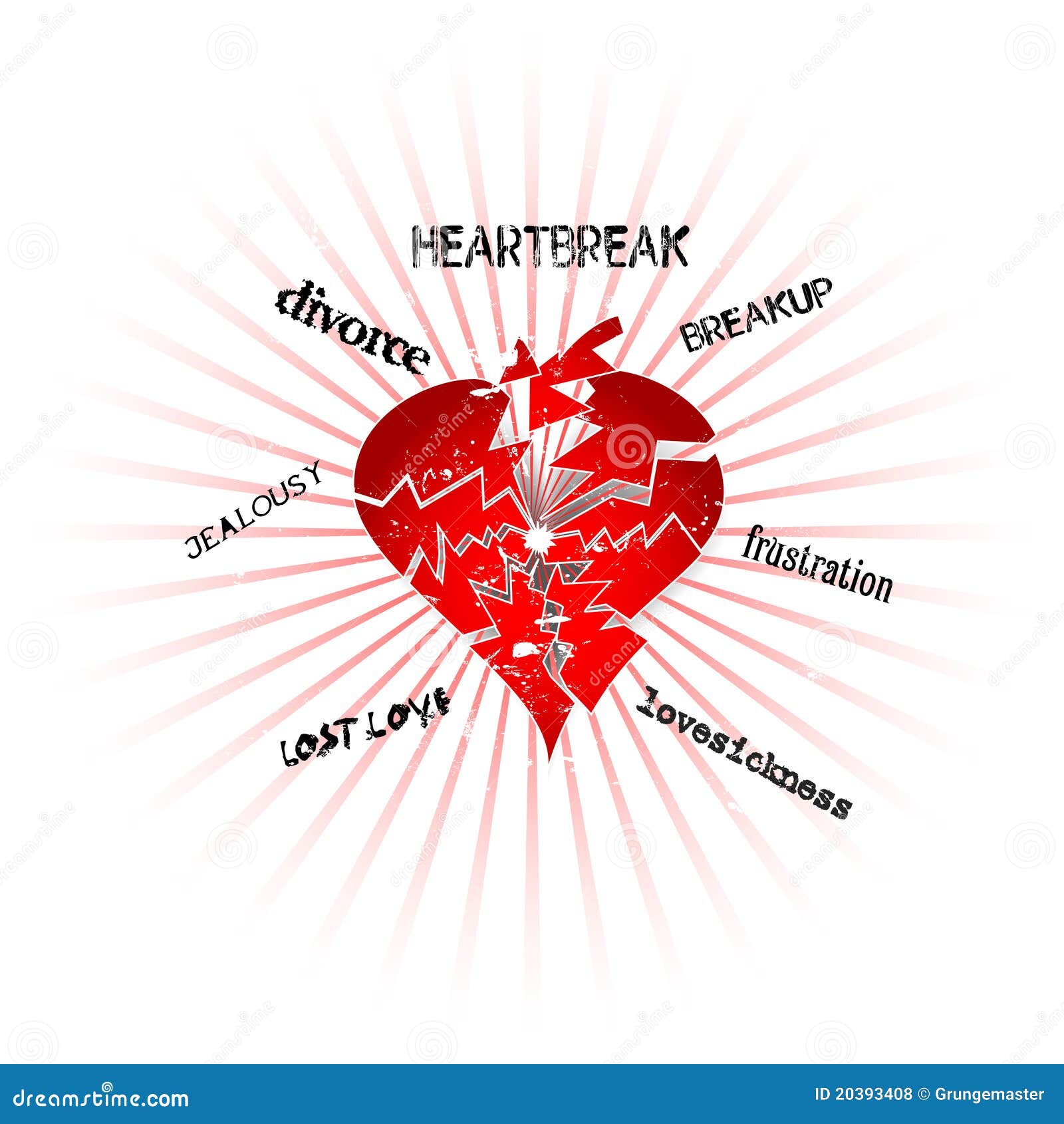 Angustia ilustración del vector. Ilustración de rasgado - 20393408