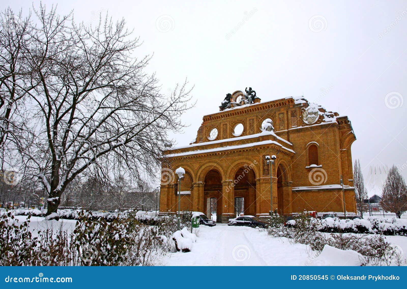 Anhalter Bahnhof in Berlin, Germany Stock Image - Image of european ...