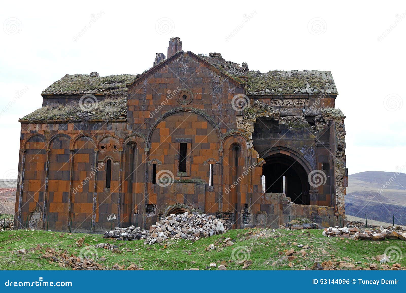 Ani - Turkey stock photo. Image of history, destroyed - 53144096