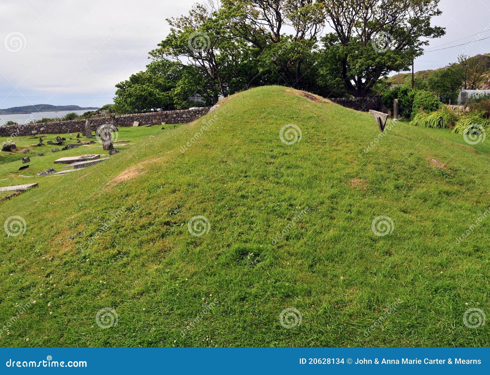 Burial Mound Park In Japan Royalty-Free Stock Photo | CartoonDealer.com ...
