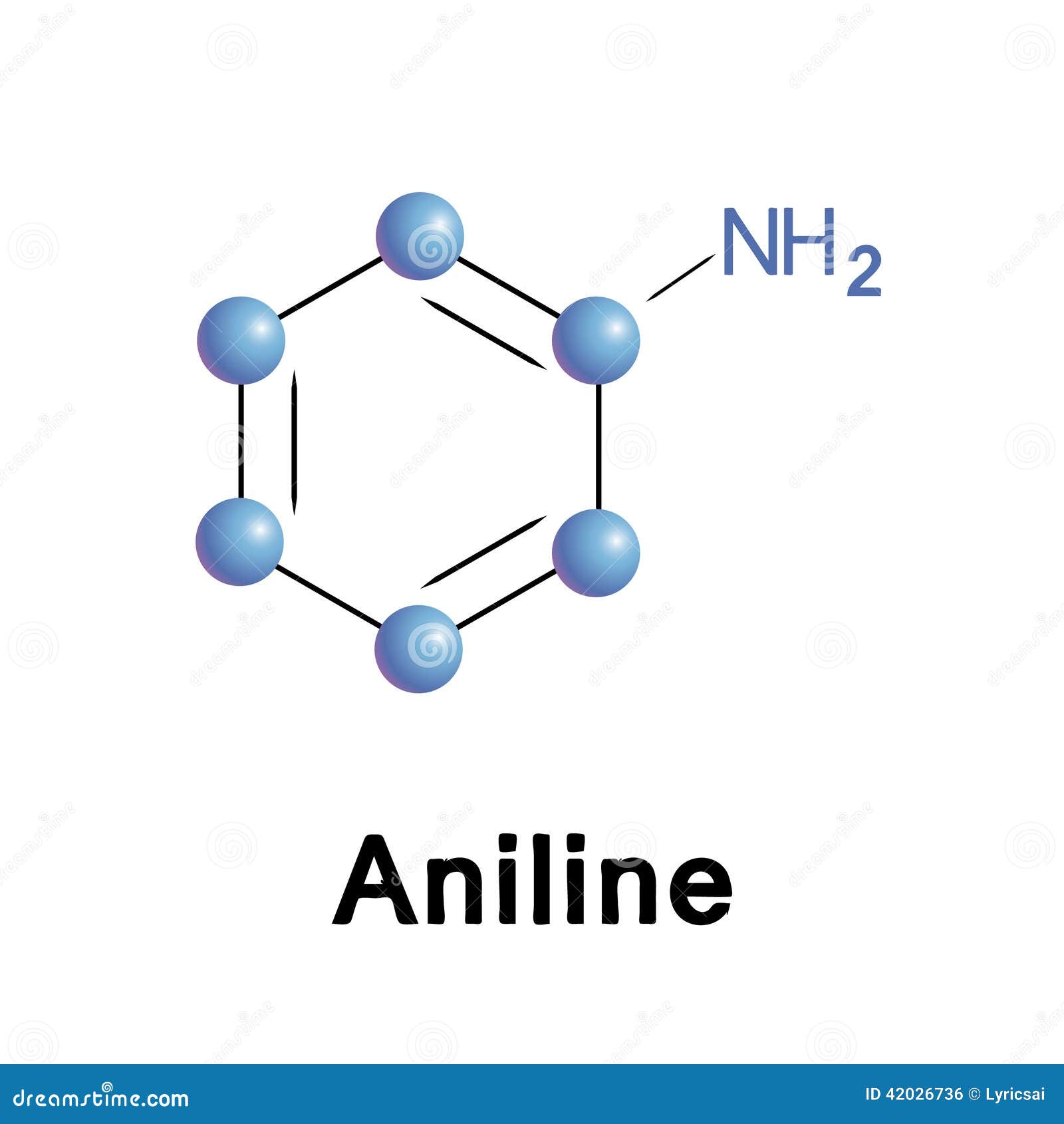 Anilina Ilustración del Vector - Imagen: 42026736