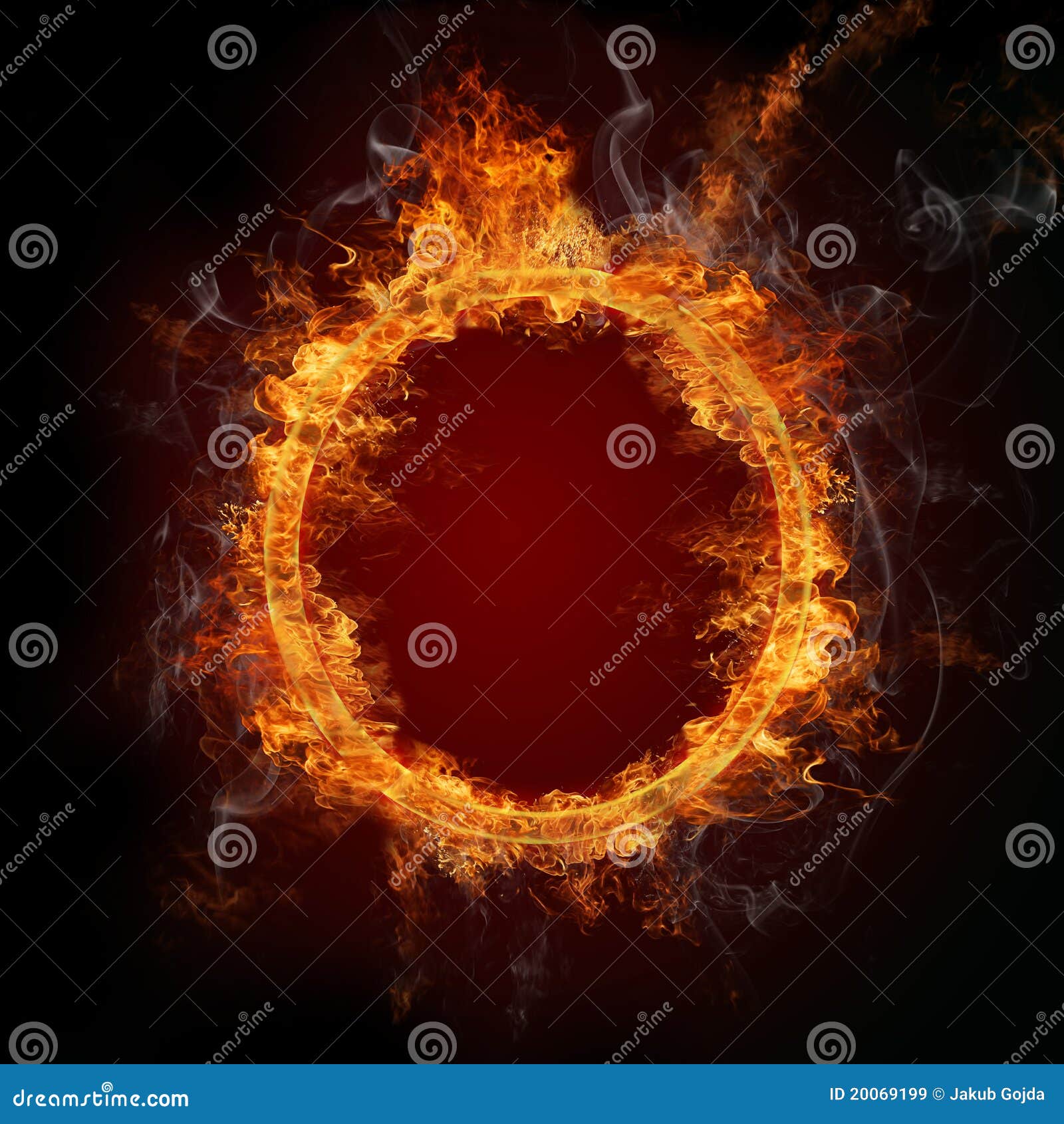 Anillo ardiente stock de ilustración. Ilustración de hoguera - 20069199