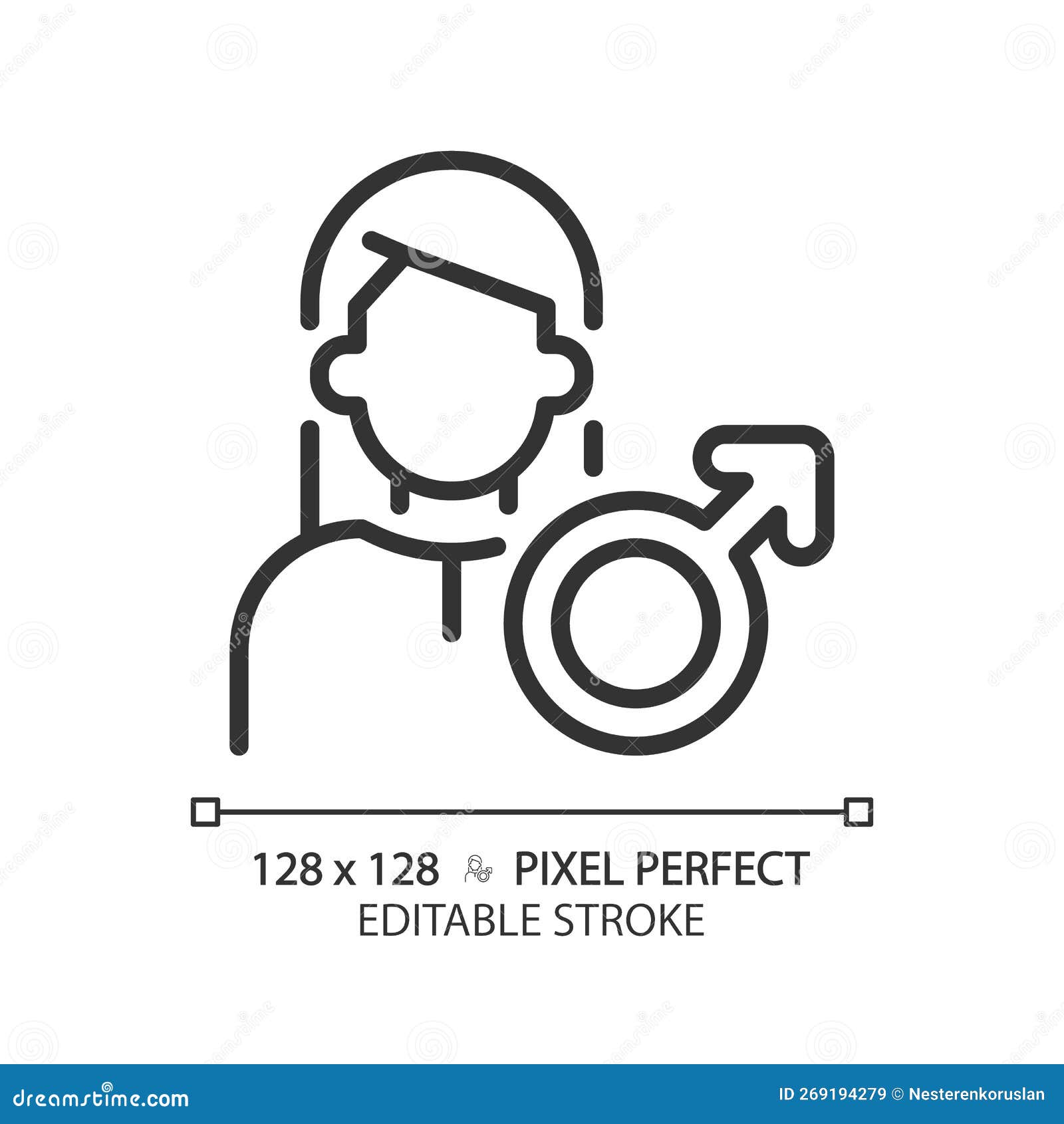 Anima Archetype Pixel Perfect Linear Icon Stock Vector - Illustration ... Anima Archetype Pixel Perfect Linear Icon Stock Vector - Illustration ...