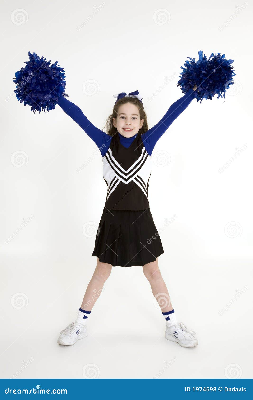 Animadora foto de archivo. Imagen de aptitud, hembra, uniforme - 1974698