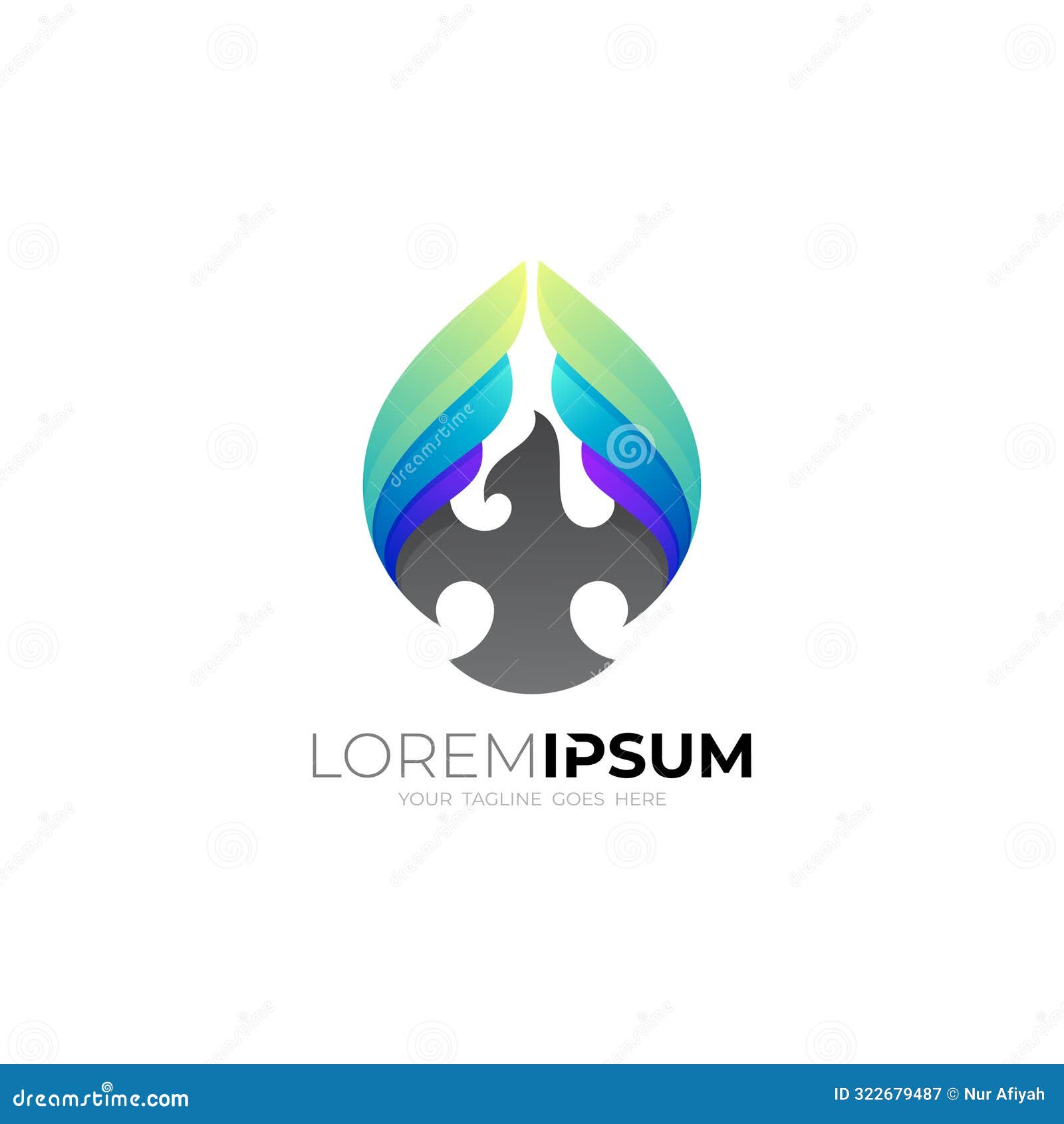 Animal Abstract Logos, Eagle Logo and 3d Colorful Design Stock Vector ...