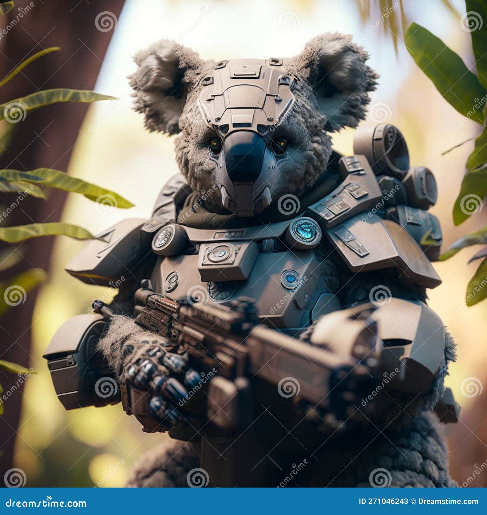 A animal with armor war stock illustration. Illustration of soldier ...