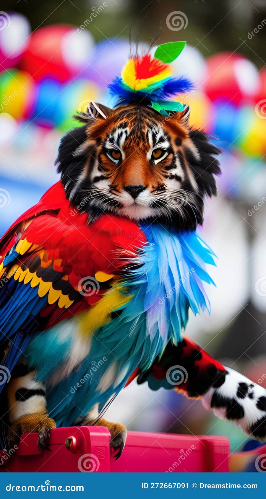 Animal Carnival stock illustration. Illustration of imagine - 272667091