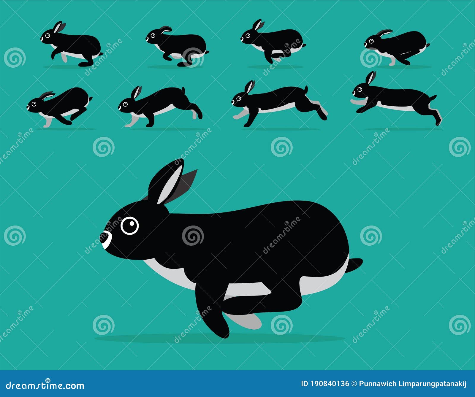 Rabbit Running Sequence