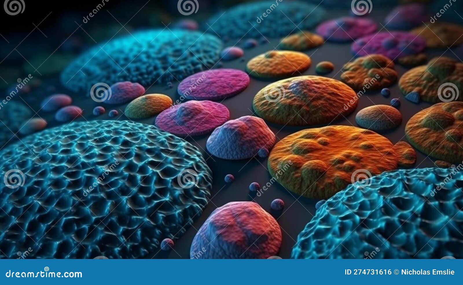 Animal Cell Eukaryote Background Wallpaper For PowerPoint And ...