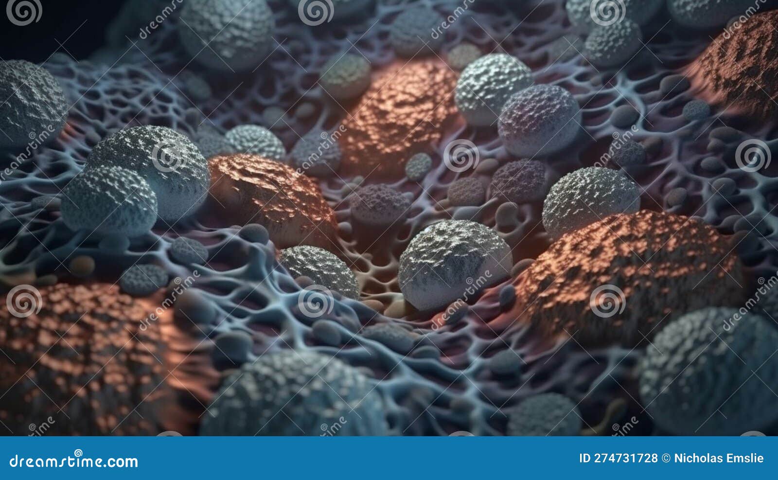 Animal Cell Eukaryote Background Wallpaper for PowerPoint and ...