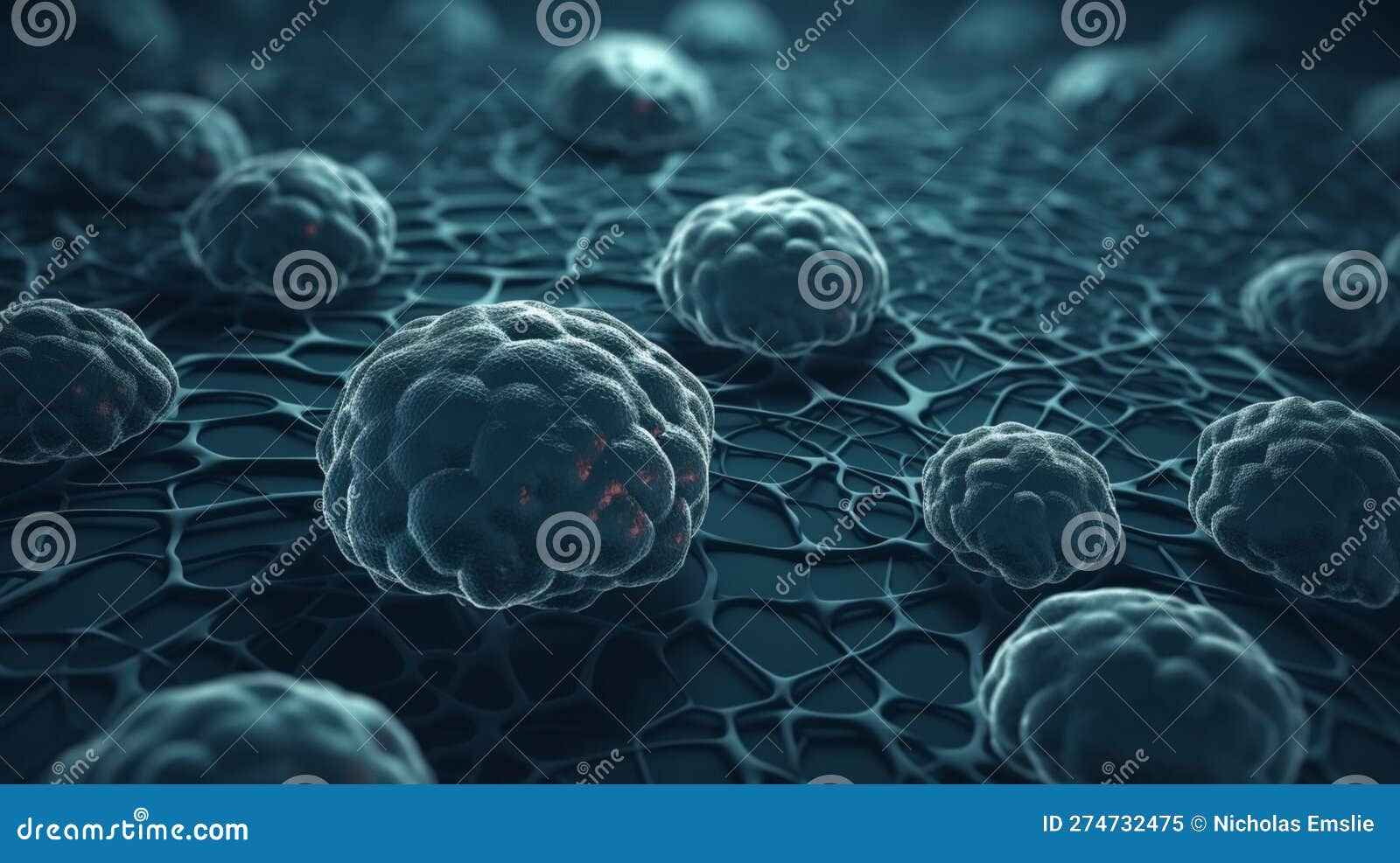 Animal Cell Eukaryote Background Wallpaper for PowerPoint and ...